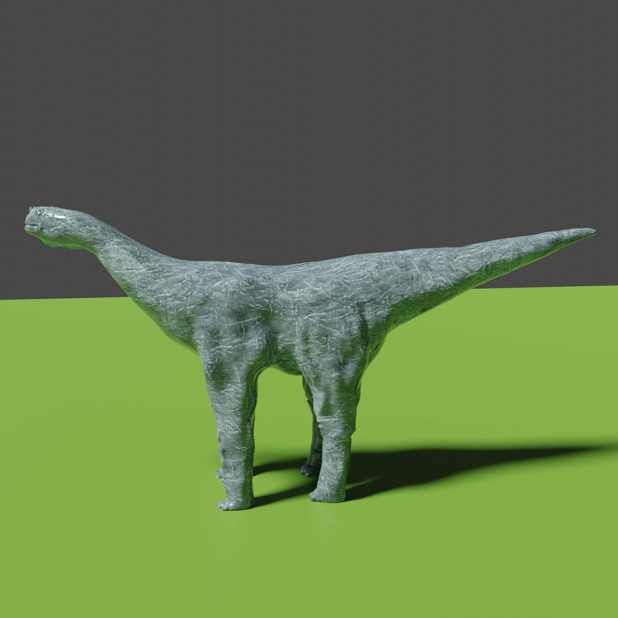 Brontosaurus or Large Ancient Lizard - 3D Model by japanzanuda