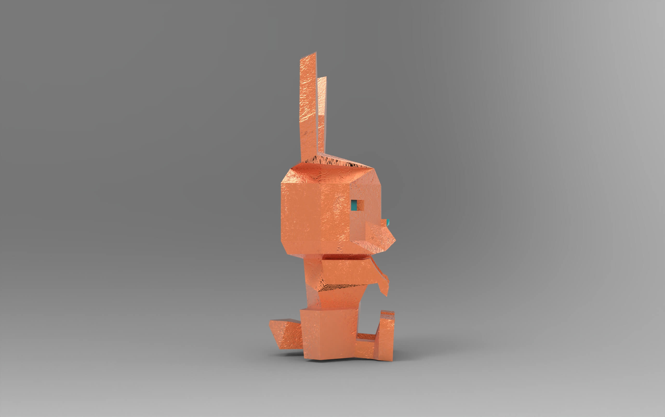 Bunny Funny - 3D Model by japanzanuda
