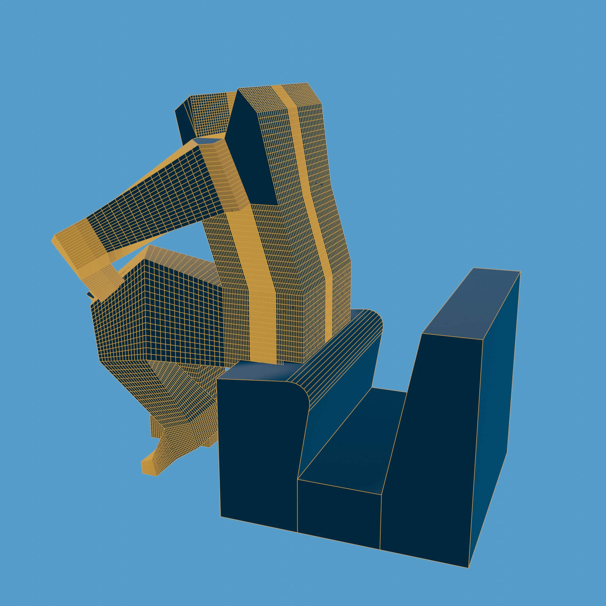 Character Stand for Phone and Stylus - 3D Model by japanzanuda