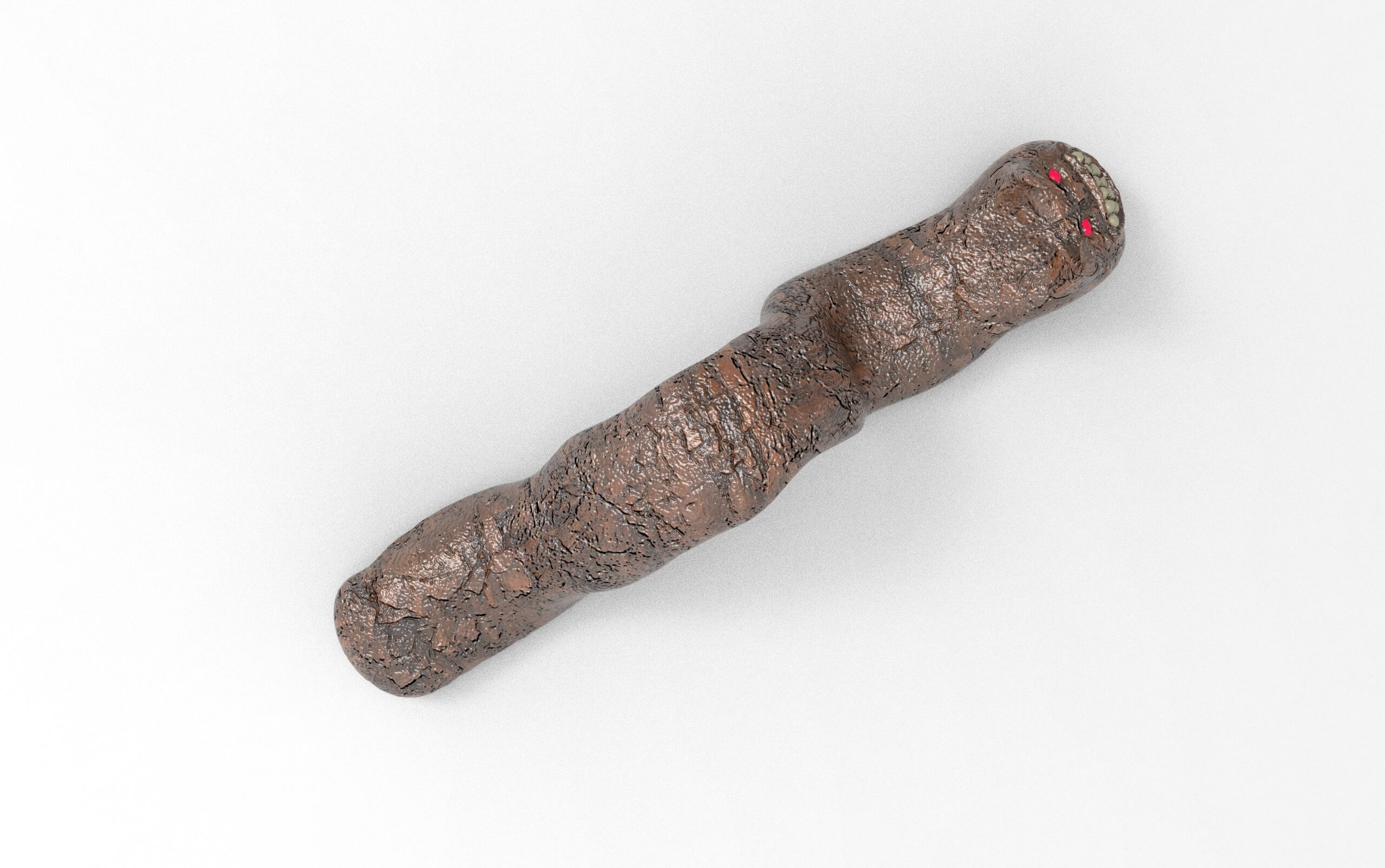 Demonic Vile Worm - 3D Model by japanzanuda