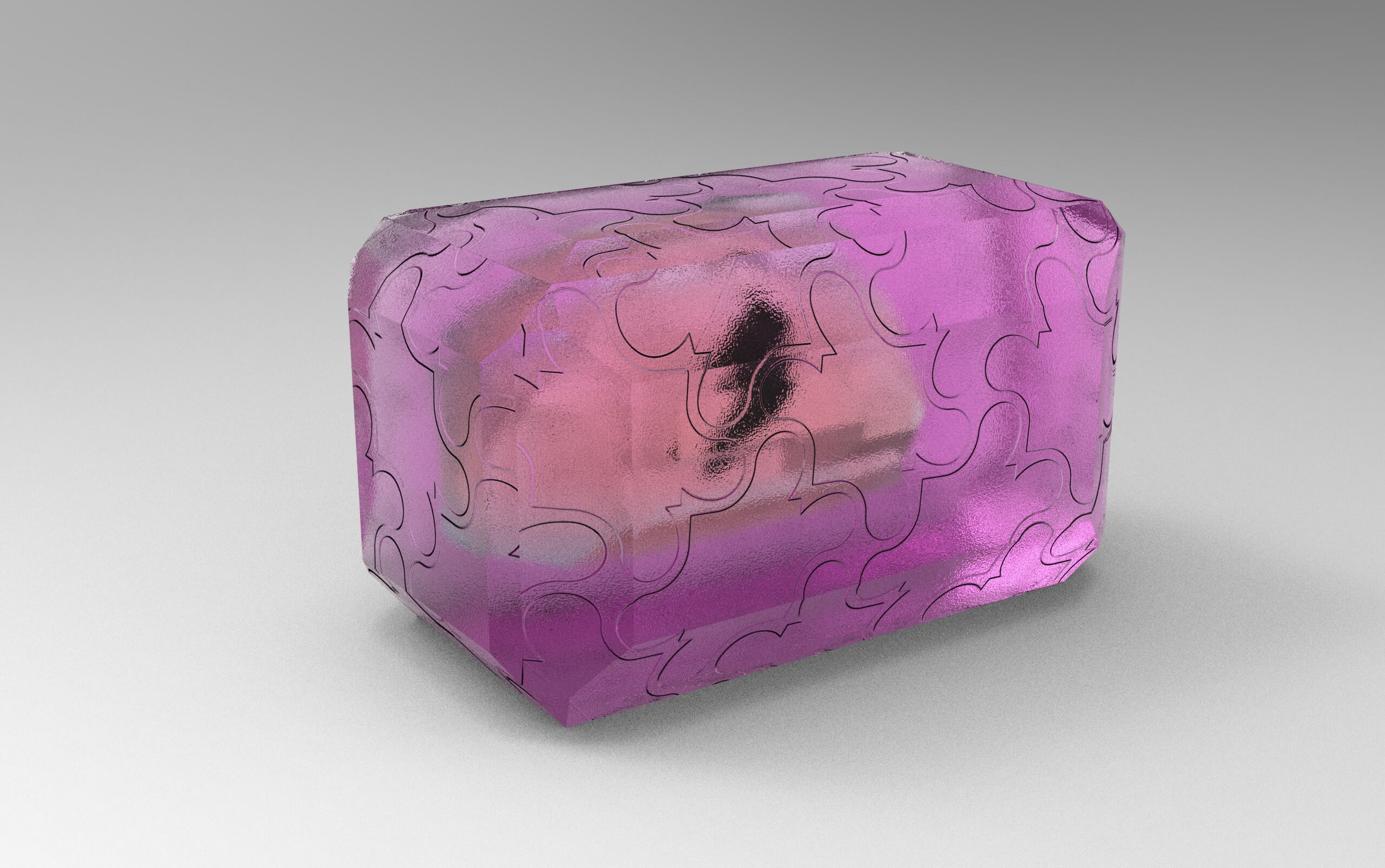 Dinosaur Tooth in a Mineral - 3D Model by japanzanuda