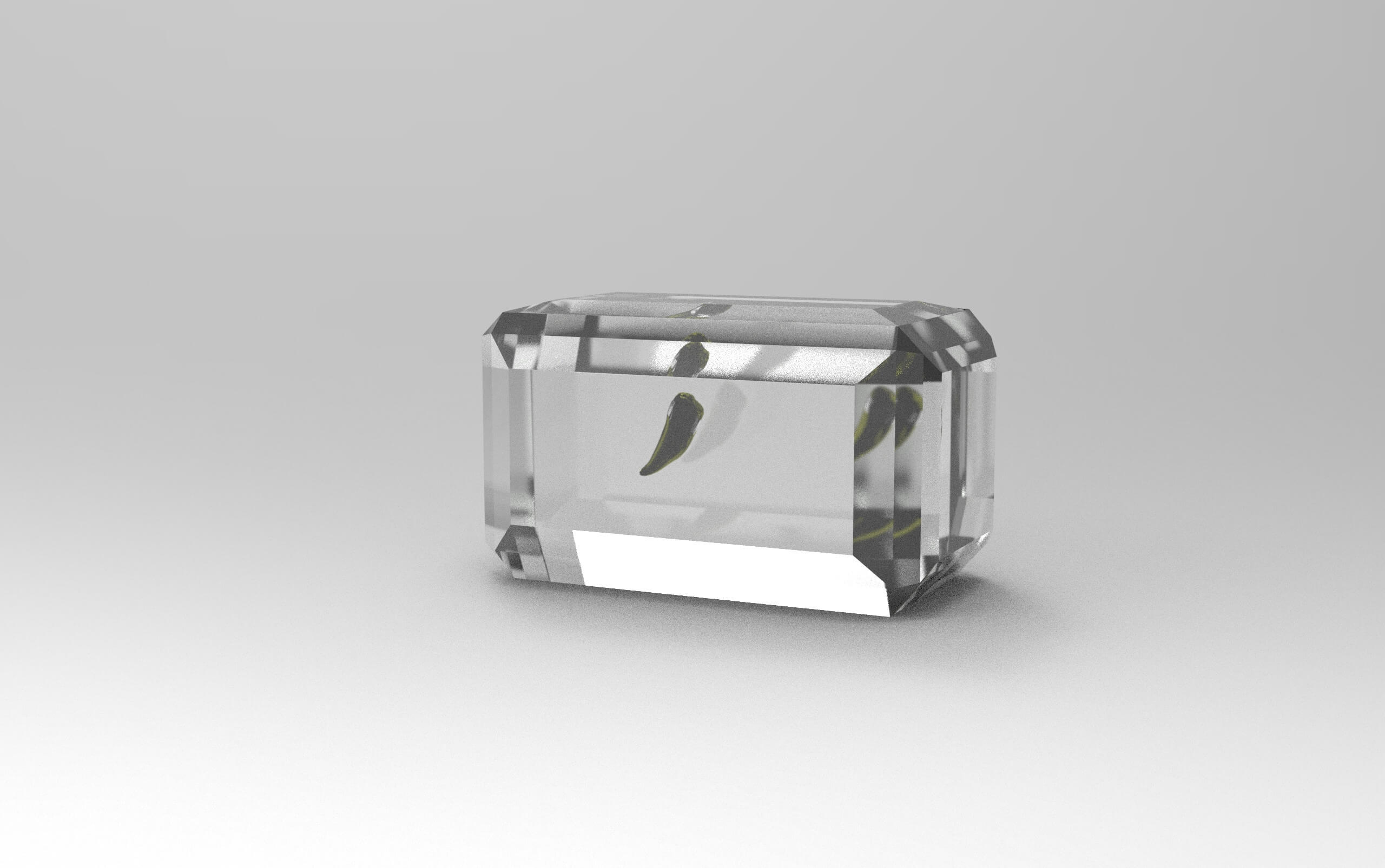 Dinosaur Tooth in a Mineral - 3D Model by japanzanuda