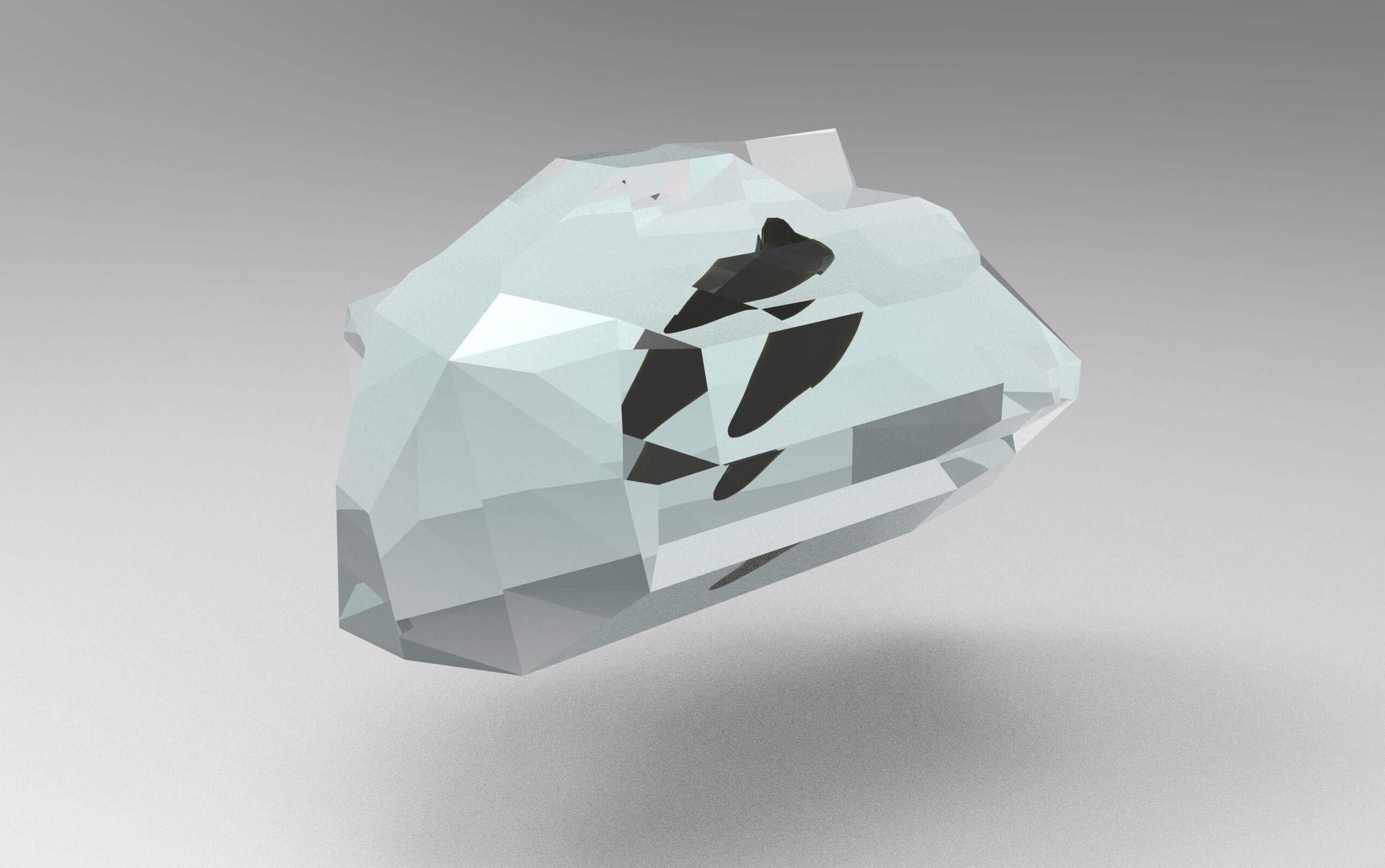 Dinosaur Tooth in a Mineral - 3D Model by japanzanuda