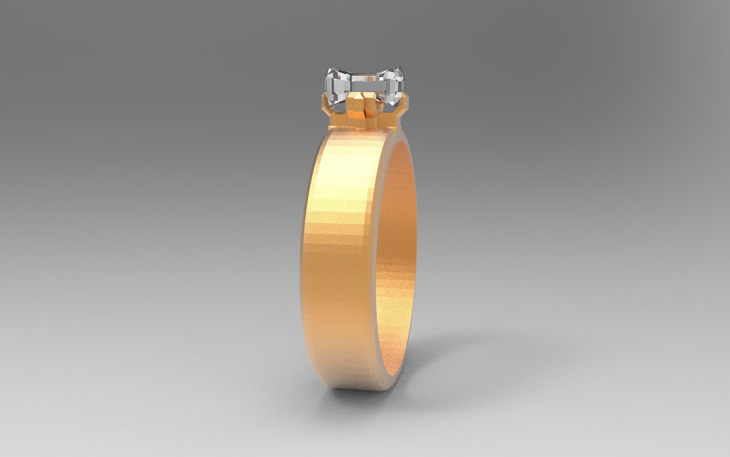 Gold Ring Candy - 3D Model by japanzanuda