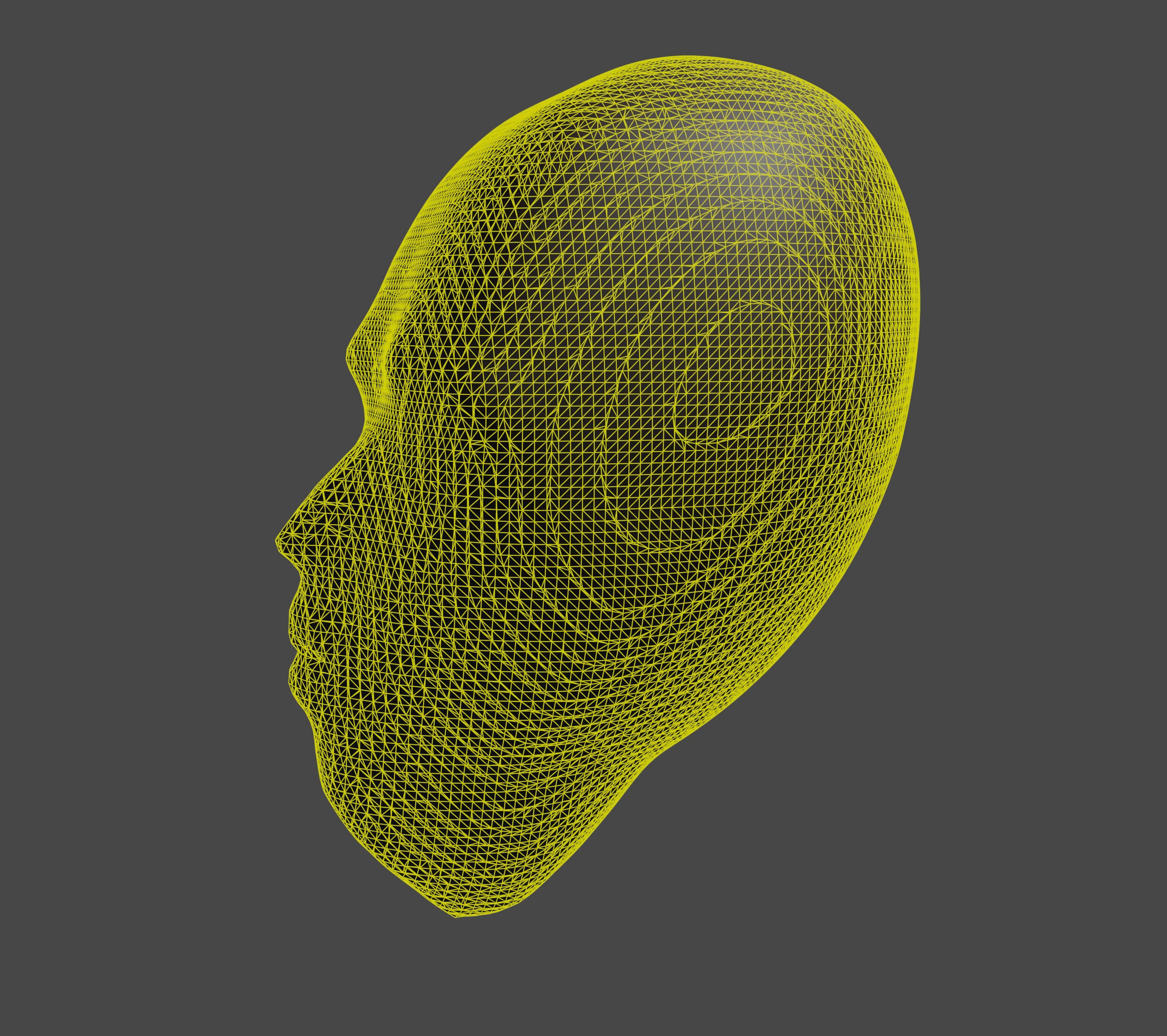 Gold Ritual Head - 3D Model by japanzanuda