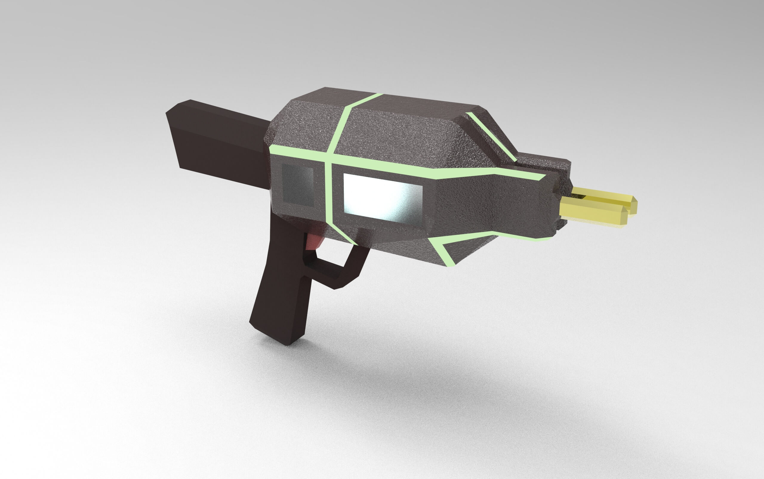 Laser Gun - 3D Model by japanzanuda