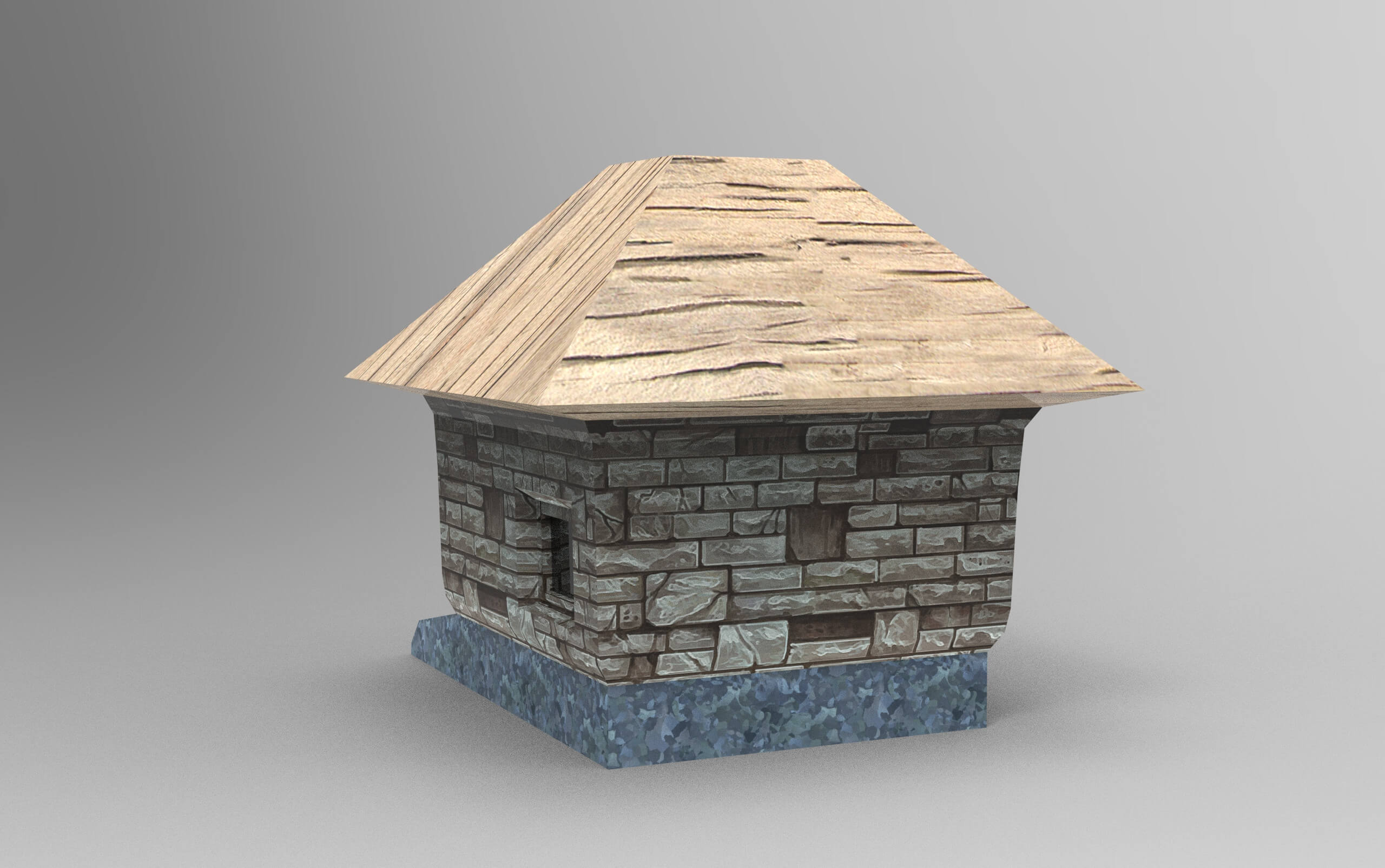 Little House - 3D Model by japanzanuda