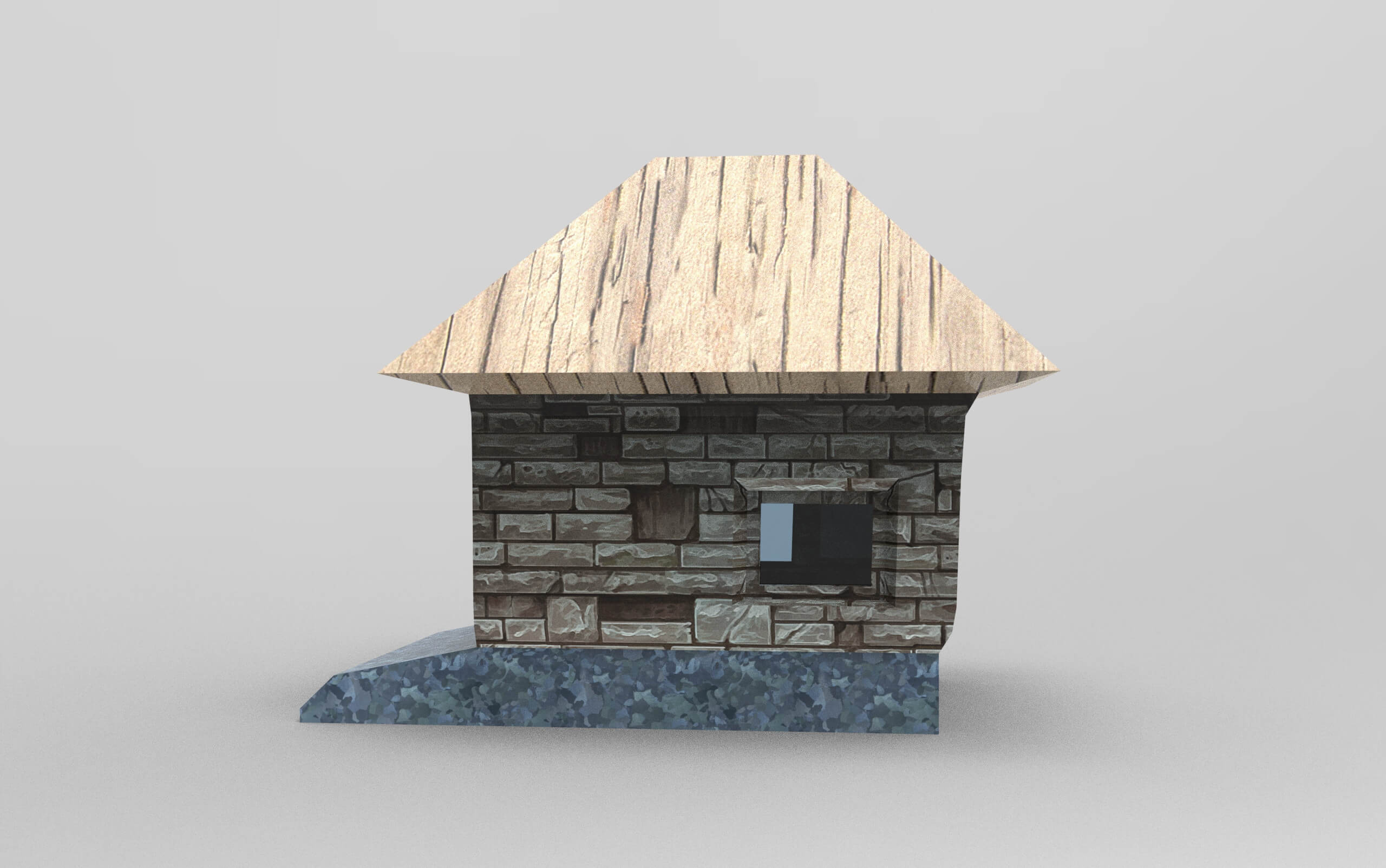 Little House - 3D Model by japanzanuda