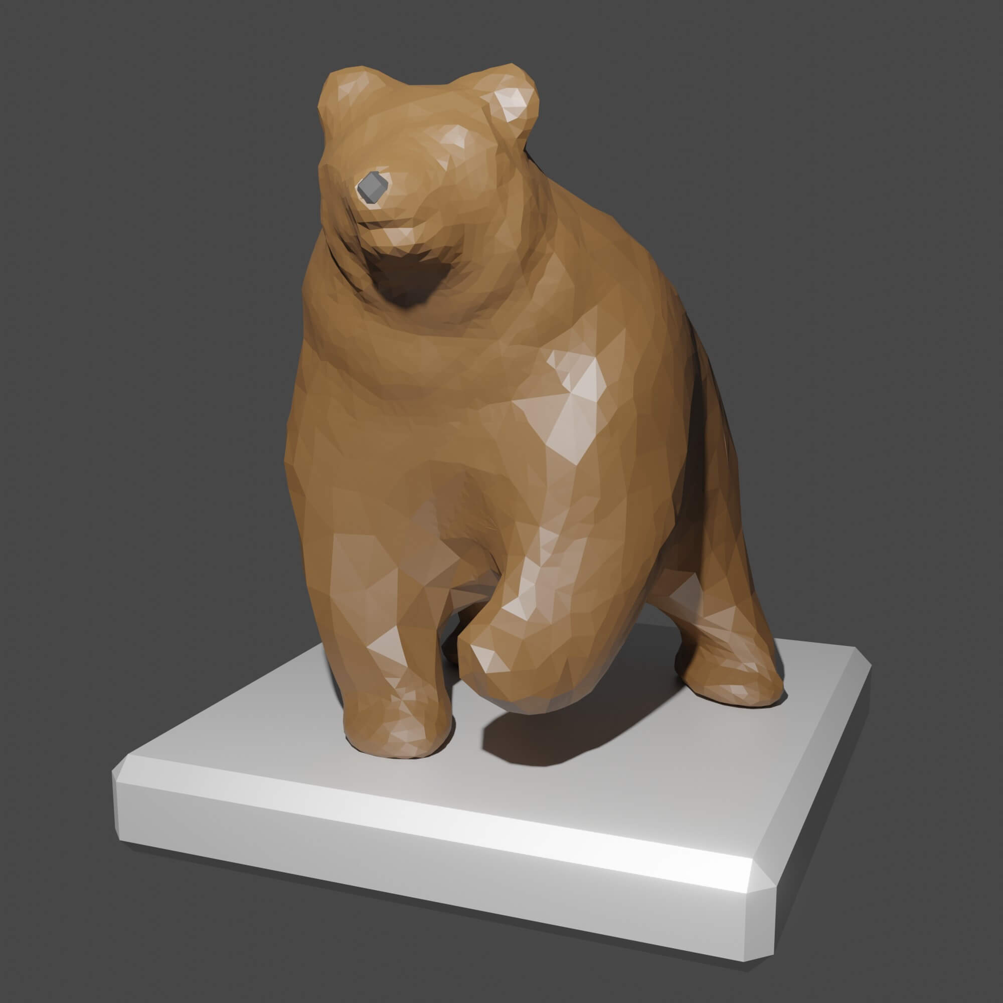 Cute Toy Bear - 3D Model by japanzanuda