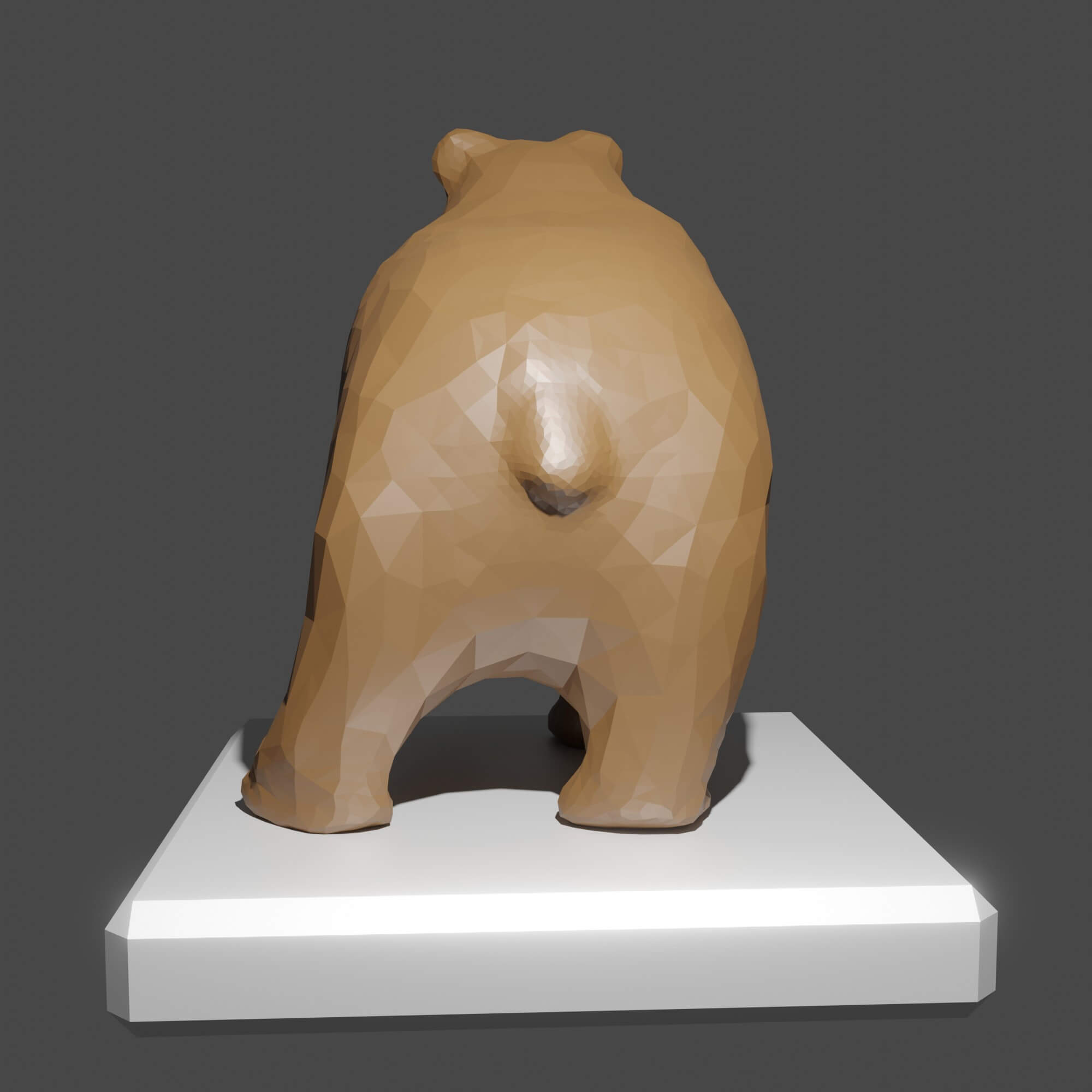 Cute Toy Bear - 3D Model by japanzanuda