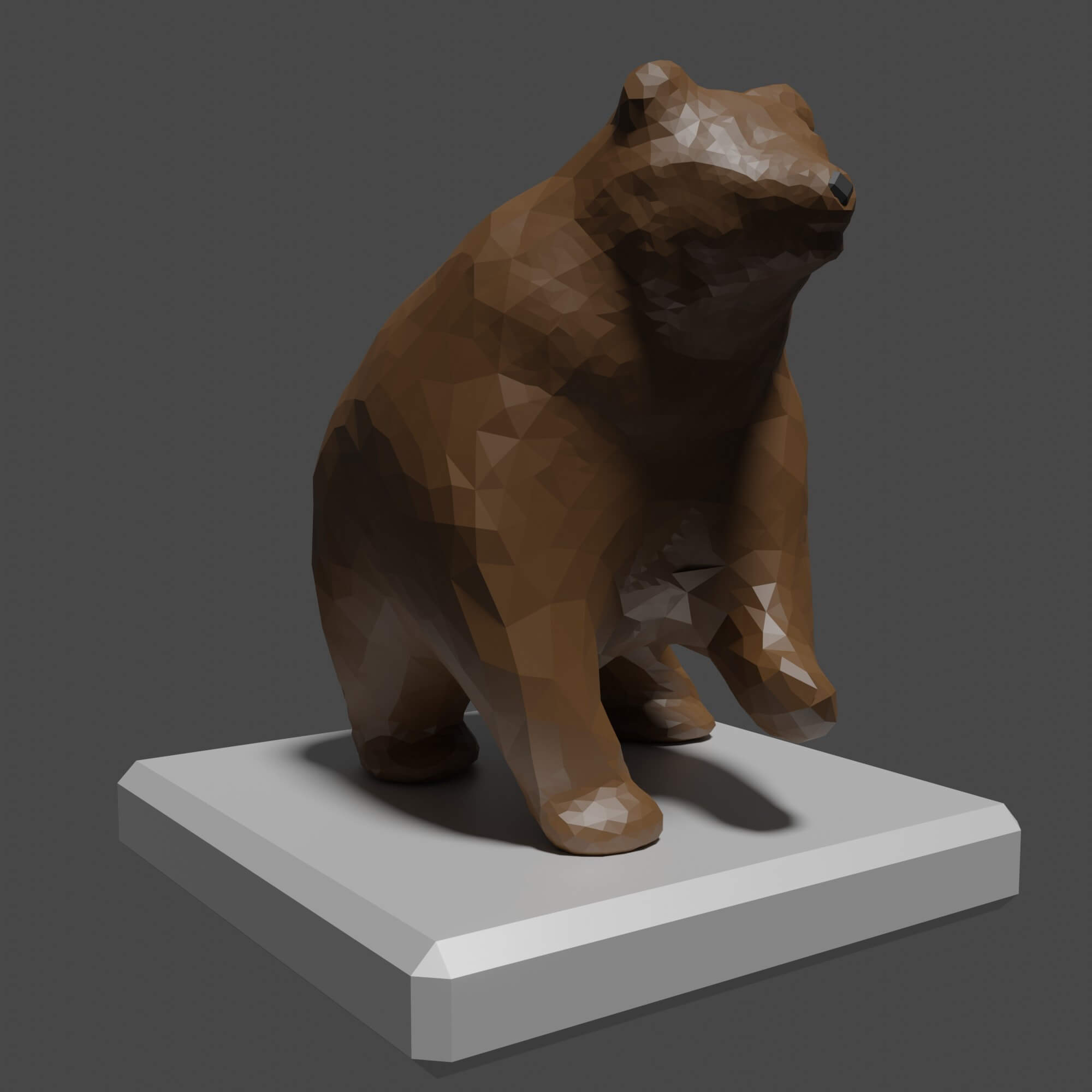 Cute Toy Bear - 3D Model by japanzanuda