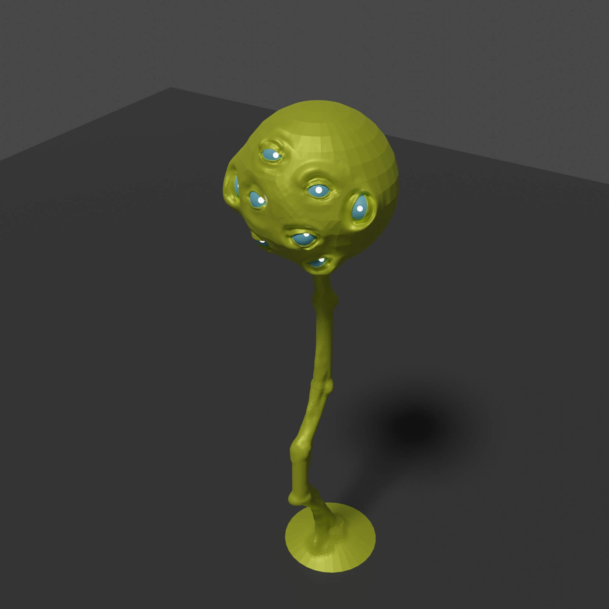 Many-Eyed Monster or Character 3D Model by japanzanuda