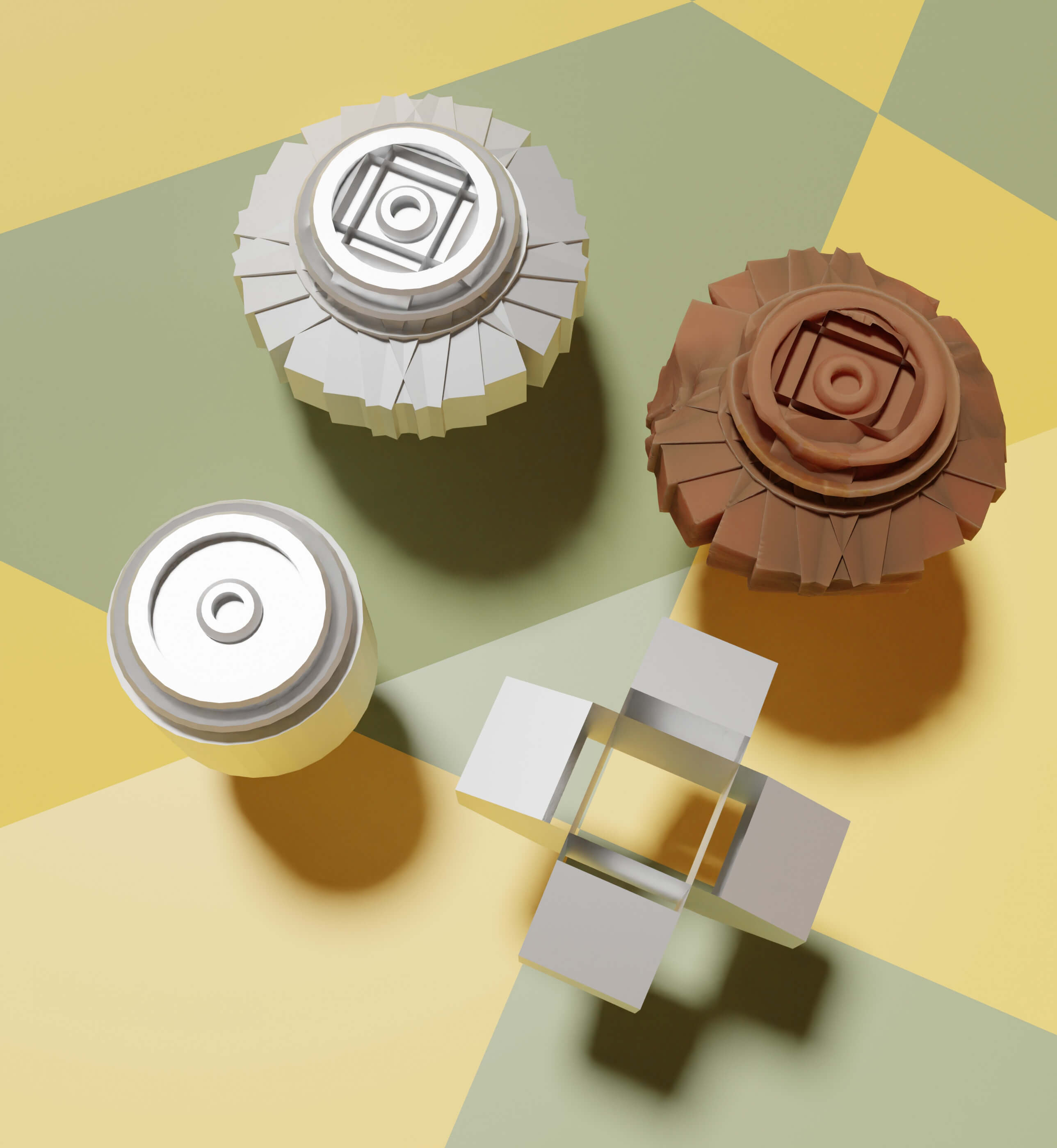 Metal Spare Parts - 3D Model by japanzanuda