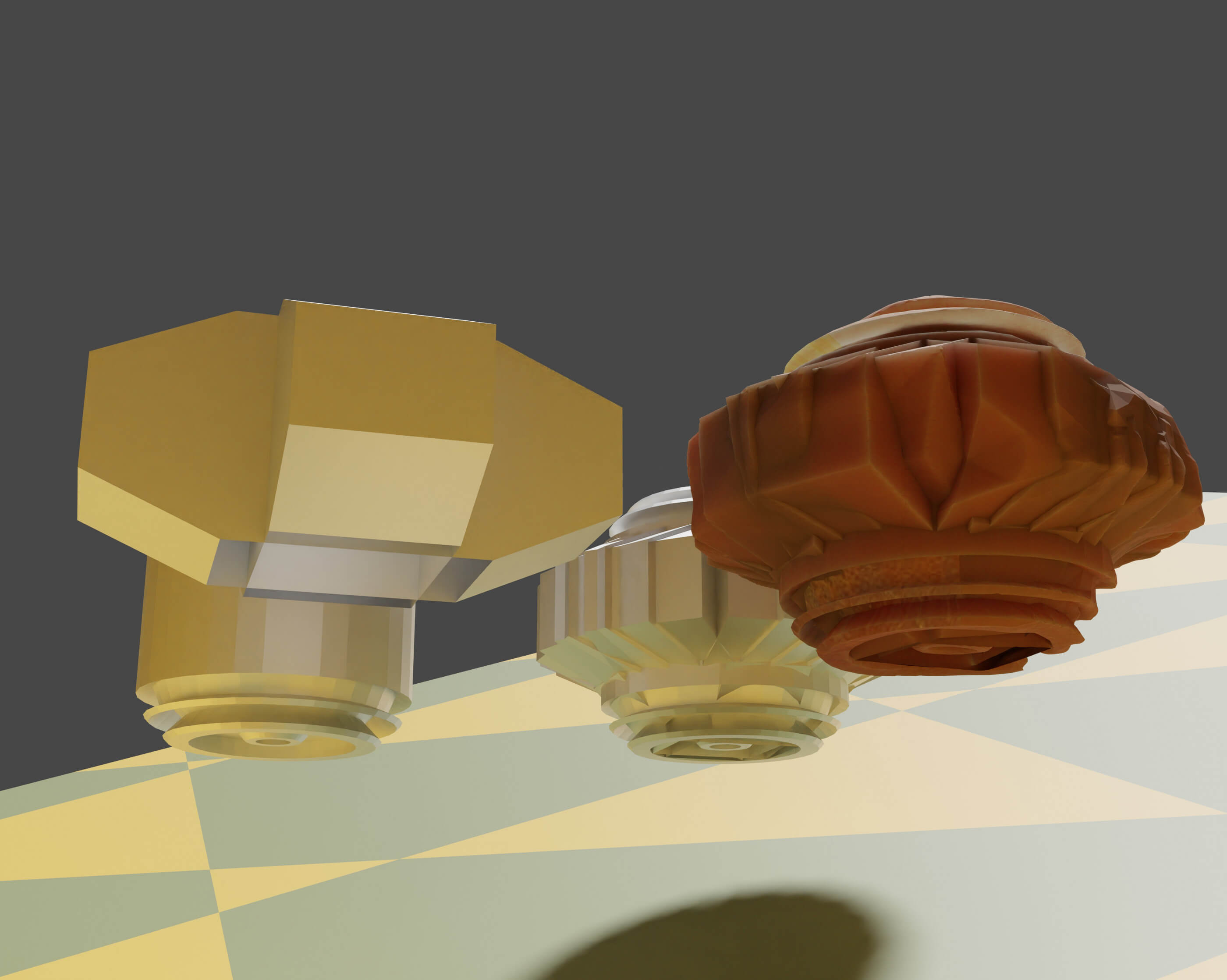 Metal Spare Parts - 3D Model by japanzanuda