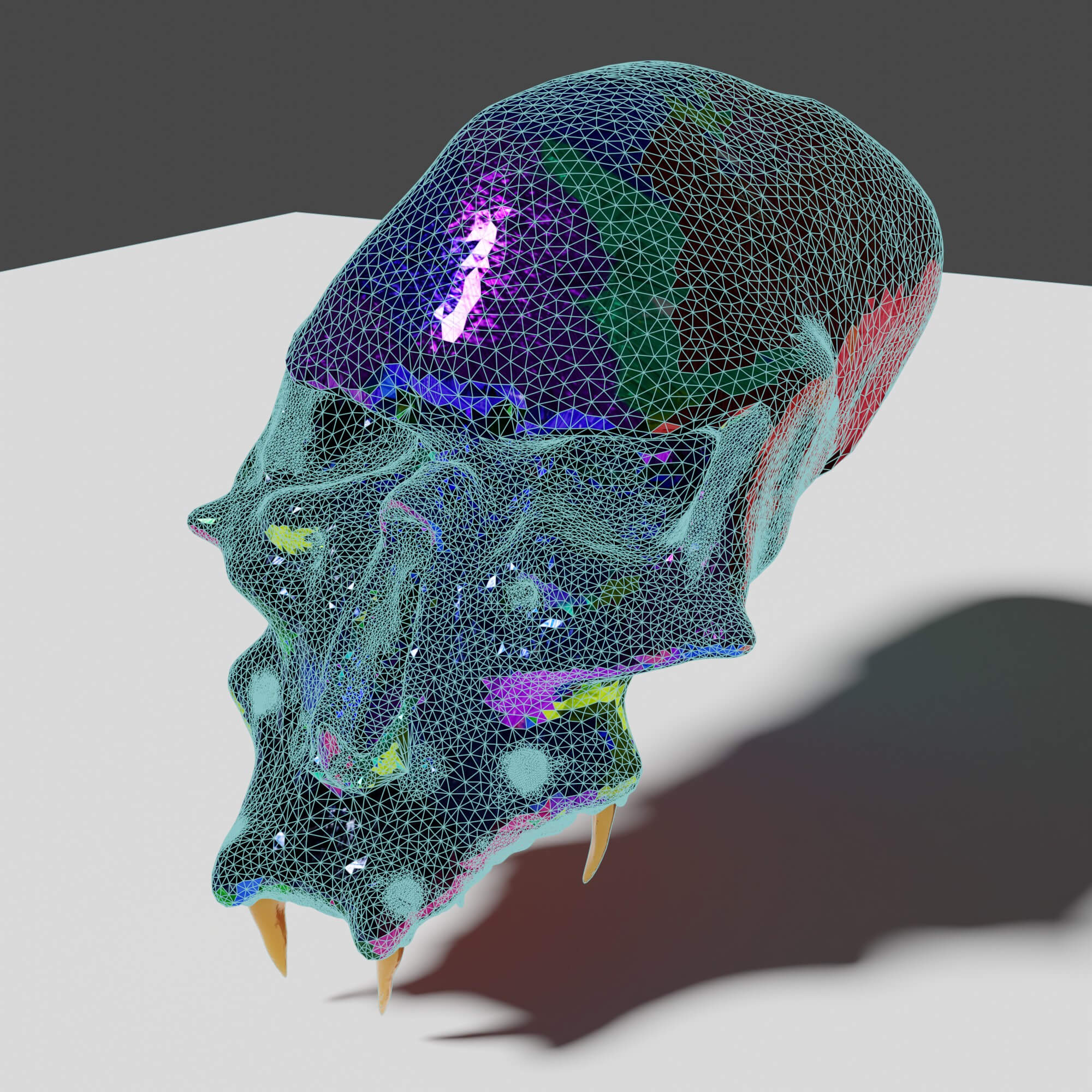 Magic Skull of The Beast - 3D Model by japanzanuda