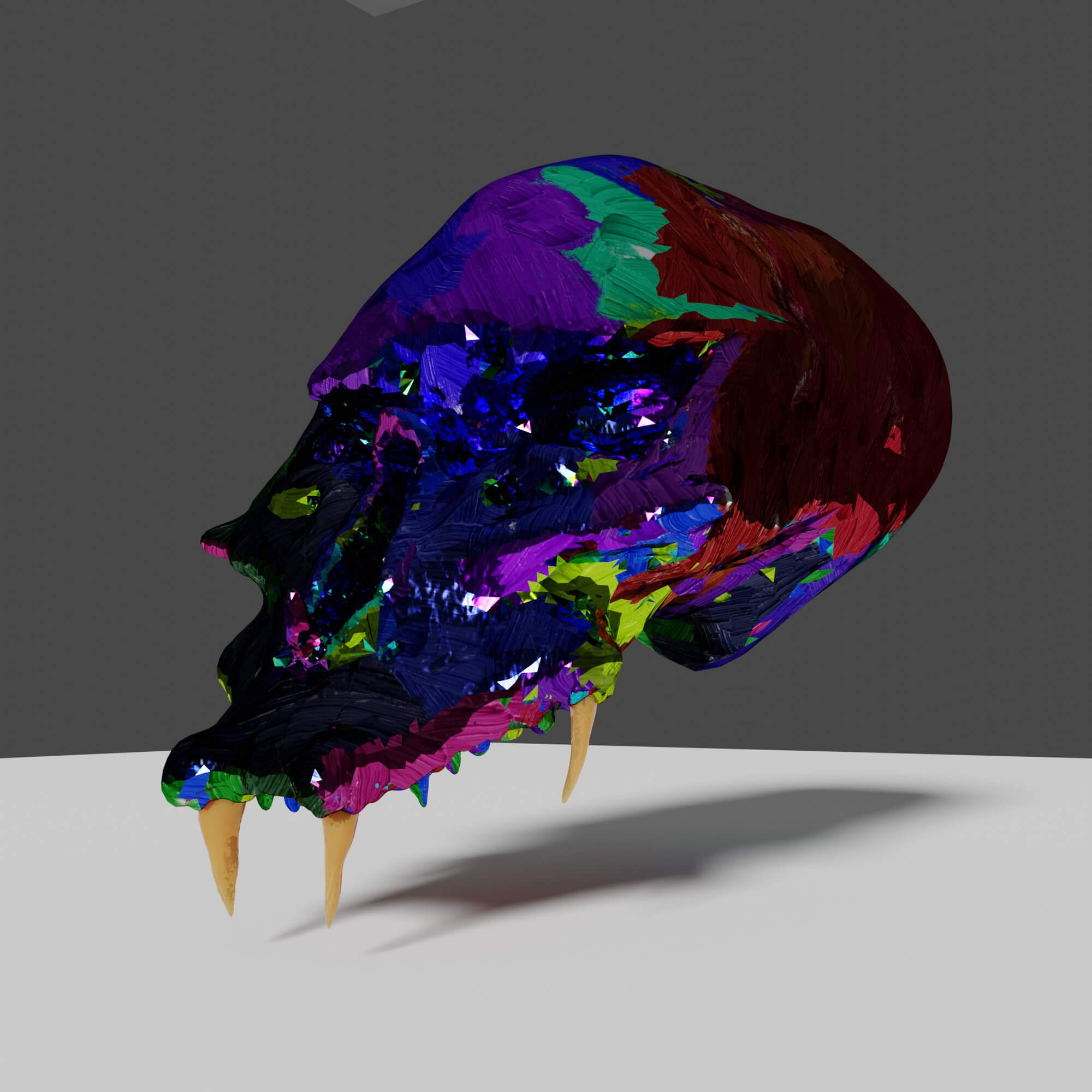 Magic Skull of The Beast - 3D Model by japanzanuda