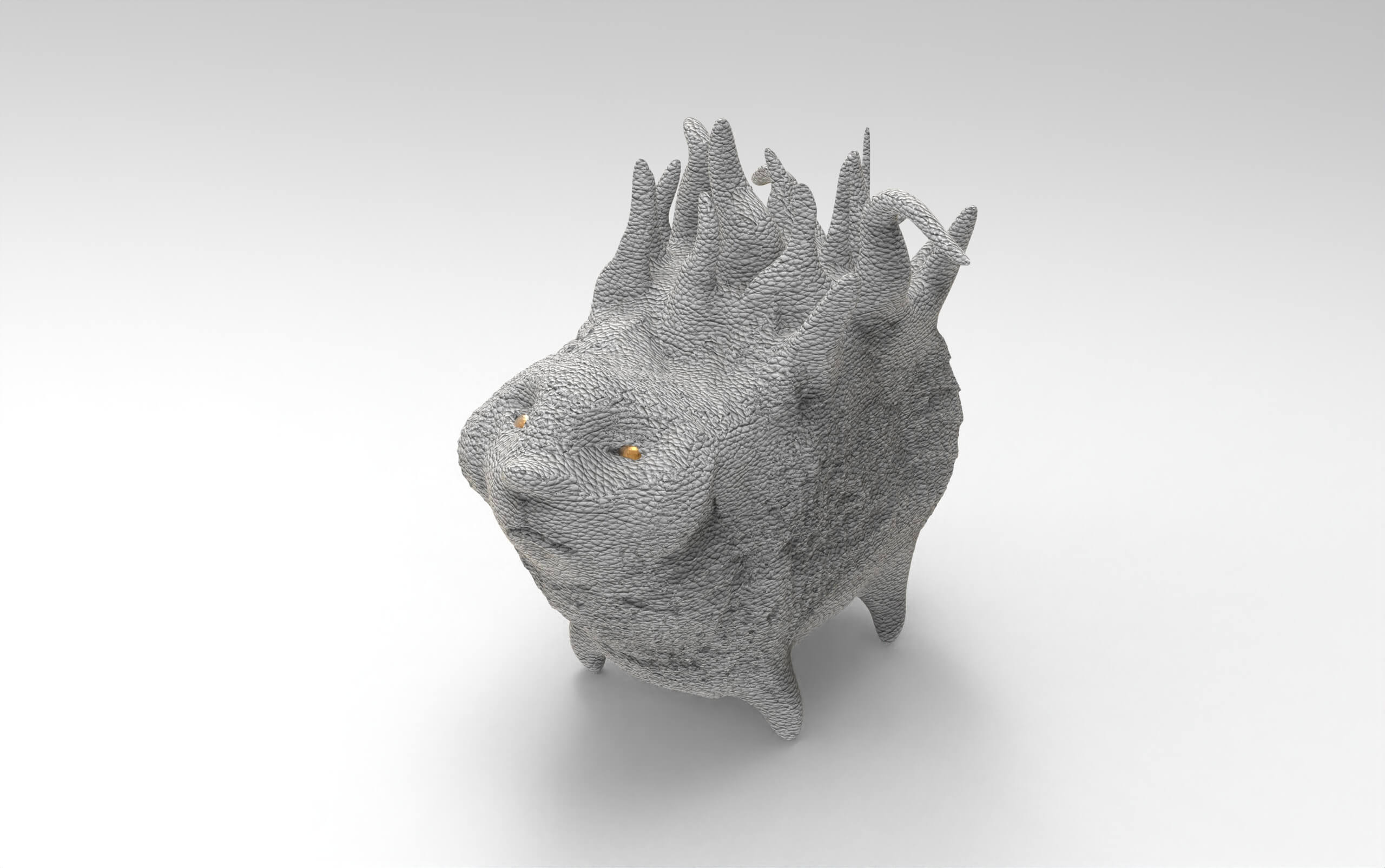 Mutant Hedgehog - 3D Model by japanzanuda