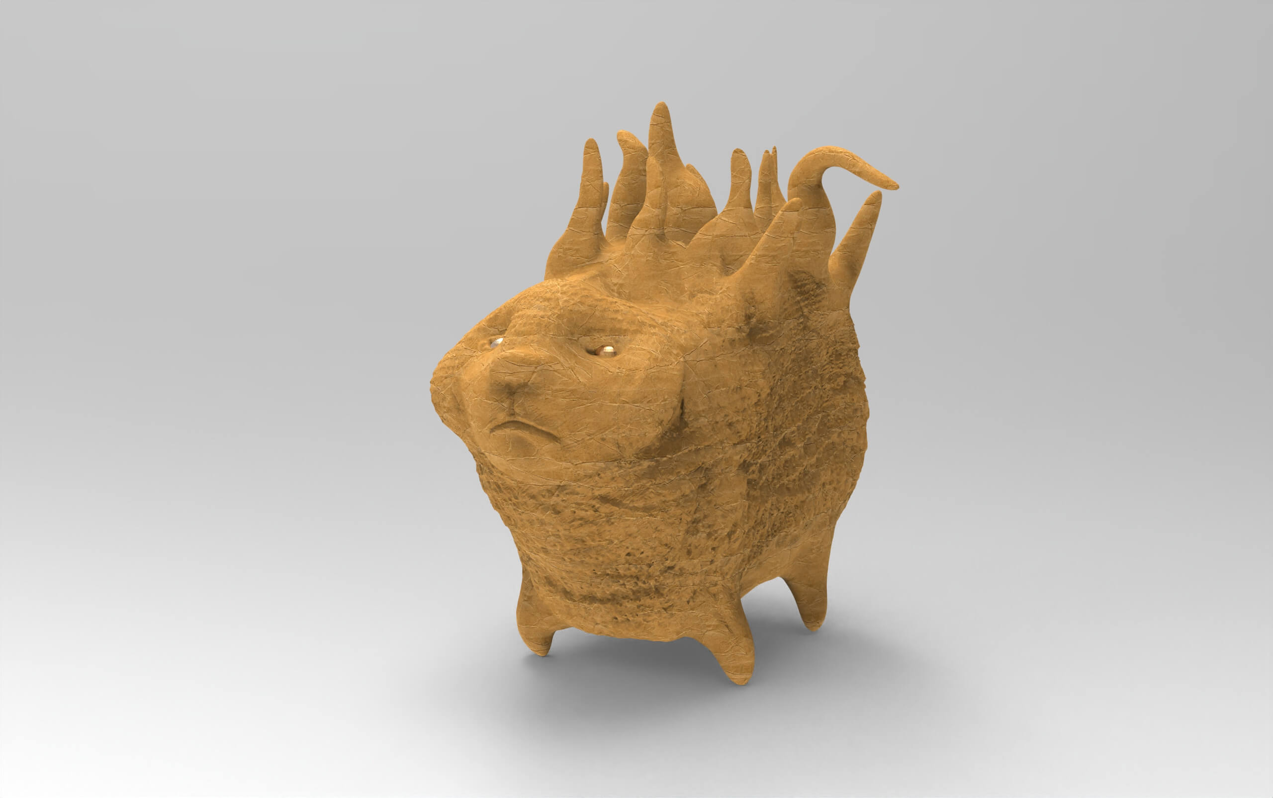 Mutant Hedgehog - 3D Model by japanzanuda