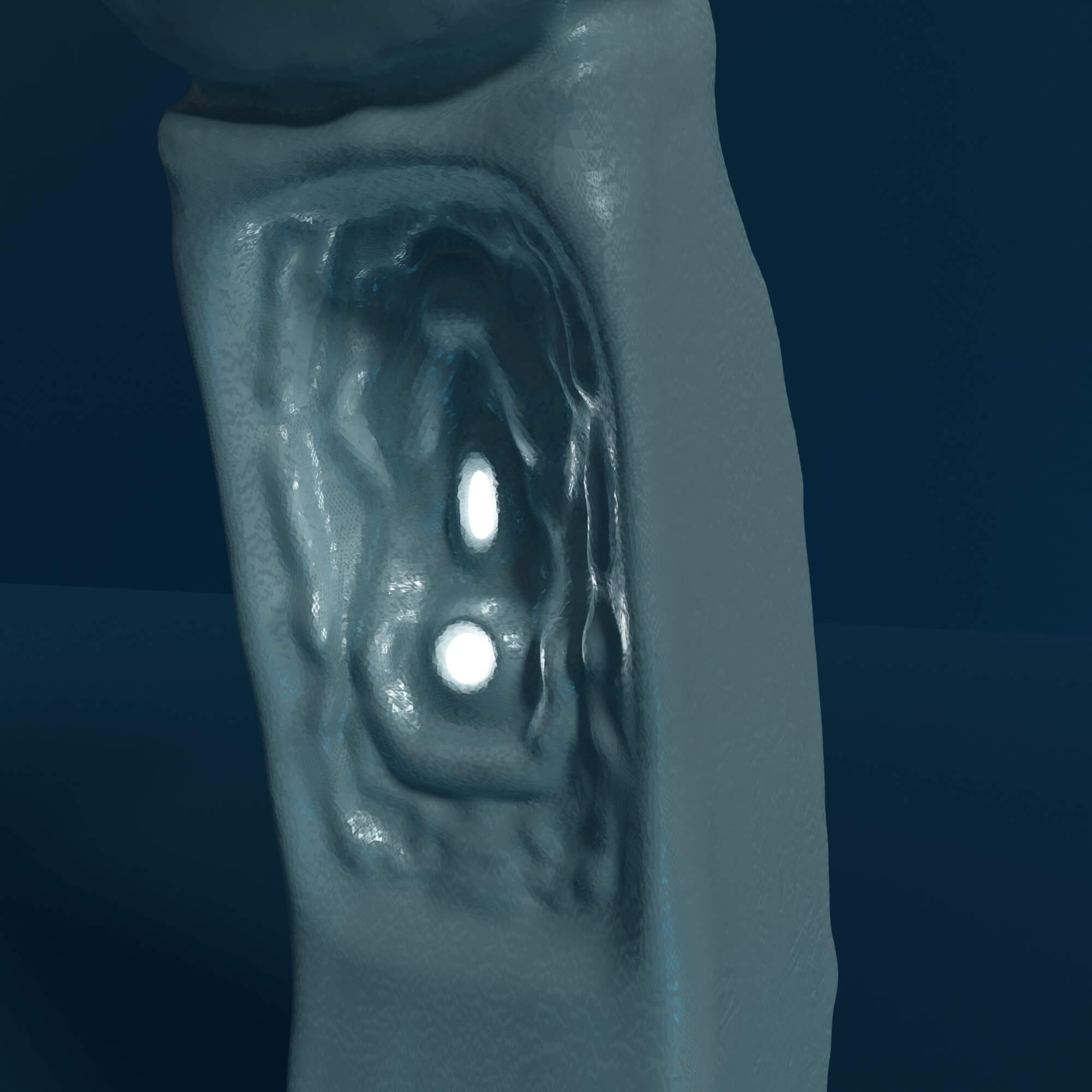 Robotic Alien Terminal Head - 3D Model by japanzanuda