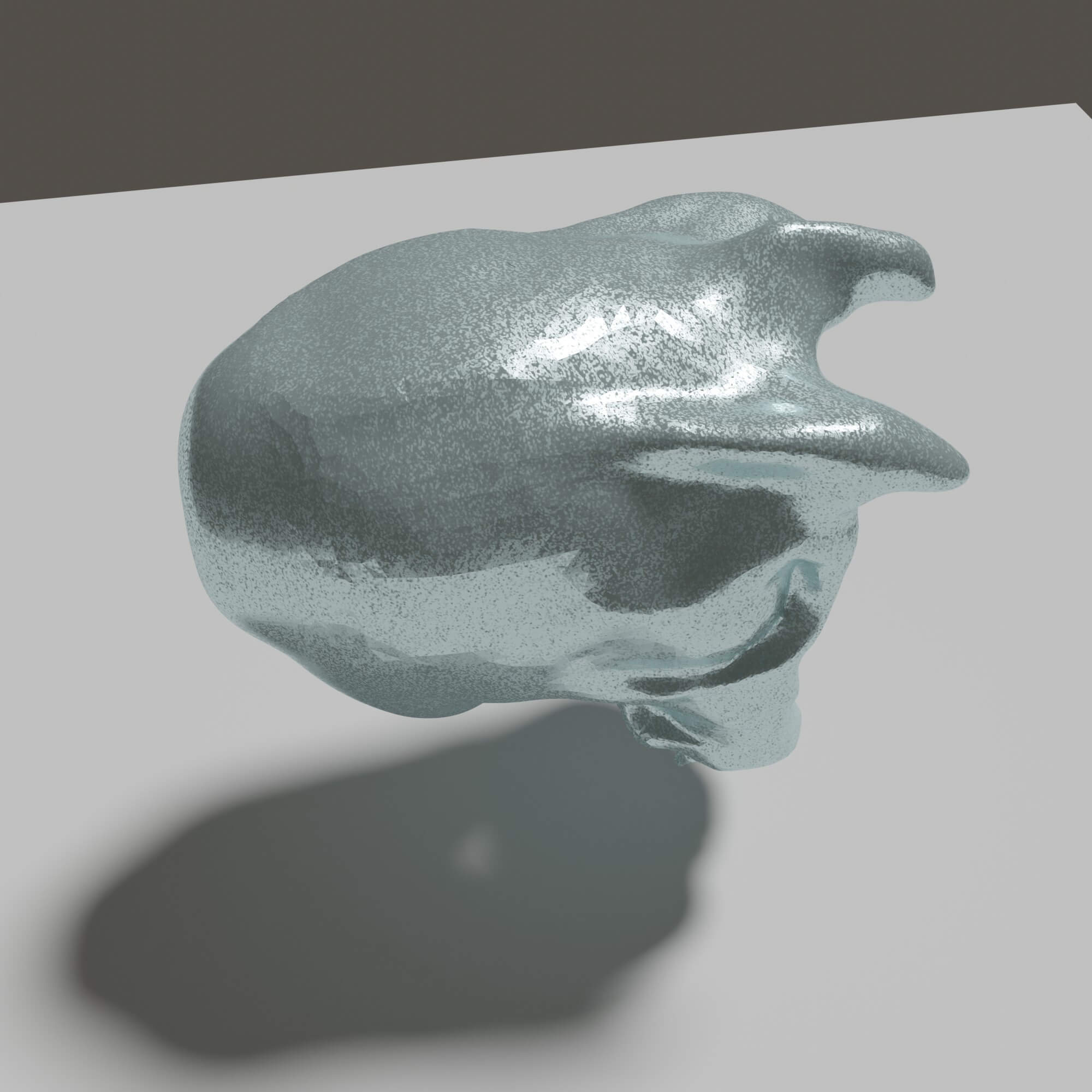 Skull With Concave Face - 3D Model by japanzanuda