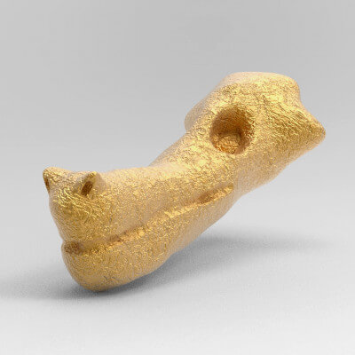 Gold Artifact - 3D Model by japanzanuda