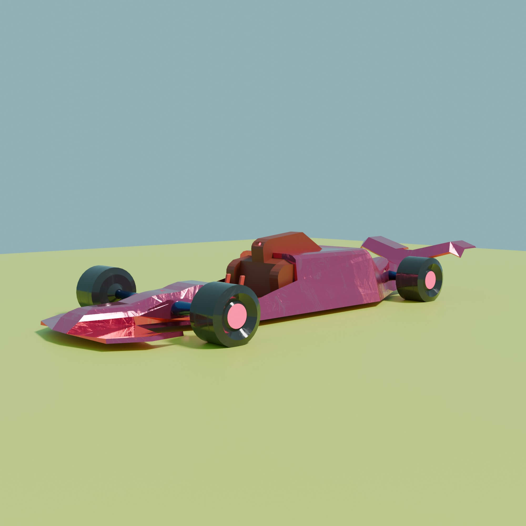 Toy Racing Car as Like F1 - 3D Model by japanzanuda