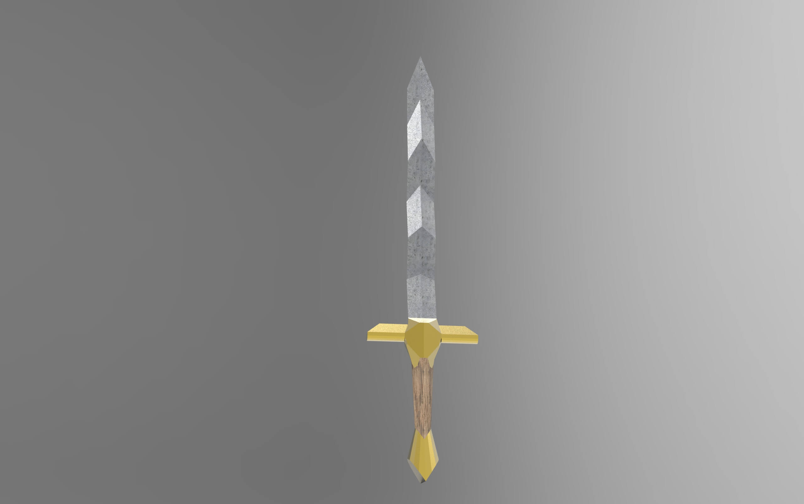 Wavy Sword - 3D Model by japanzanuda