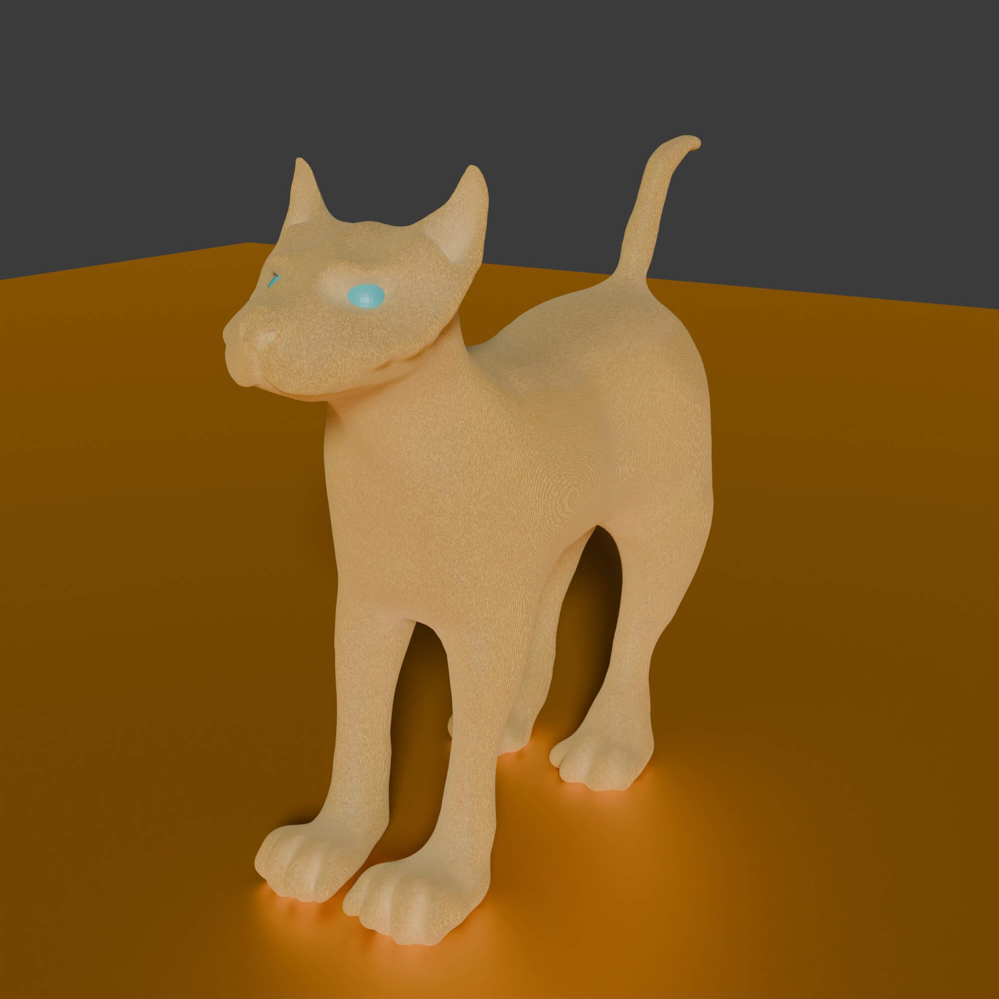 Wooden Dog or a Puppy - 3D Model by japanzanuda