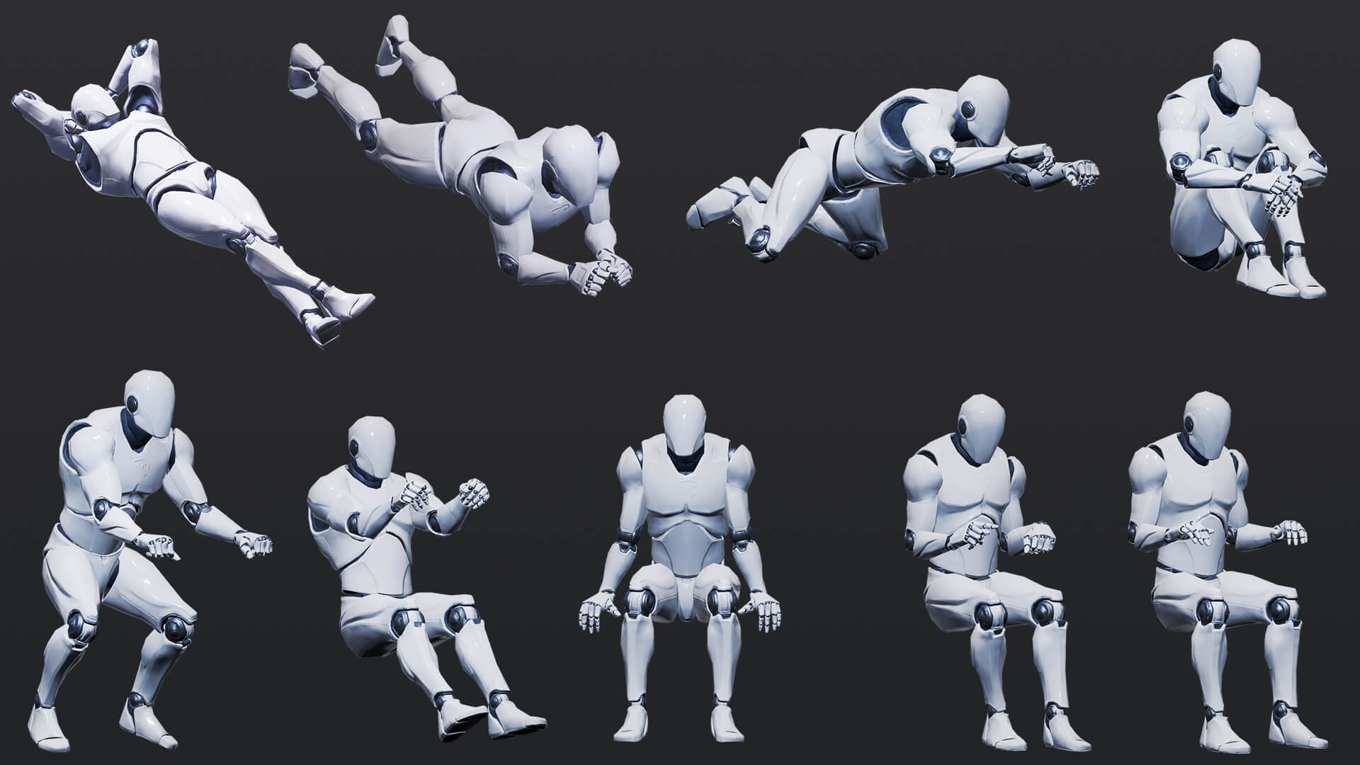50 Male Animations - 3D Model by jasirkt