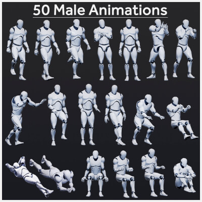 Ue Assets | Animations | Males | RenderHub