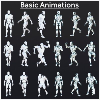 Basic Animations - Animation/MoCap by jasirkt