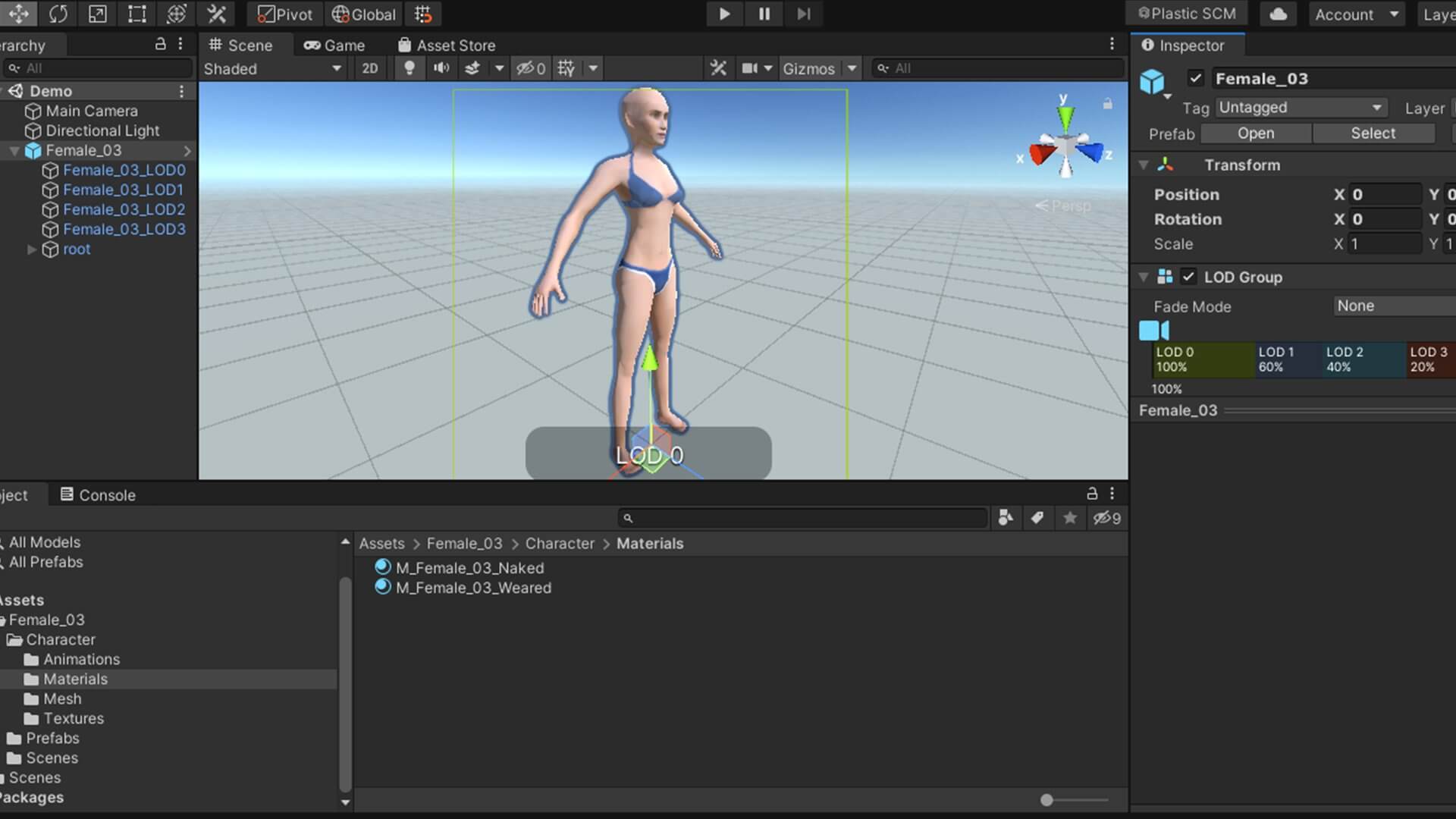 Female 3 - 3D Model by jasirkt