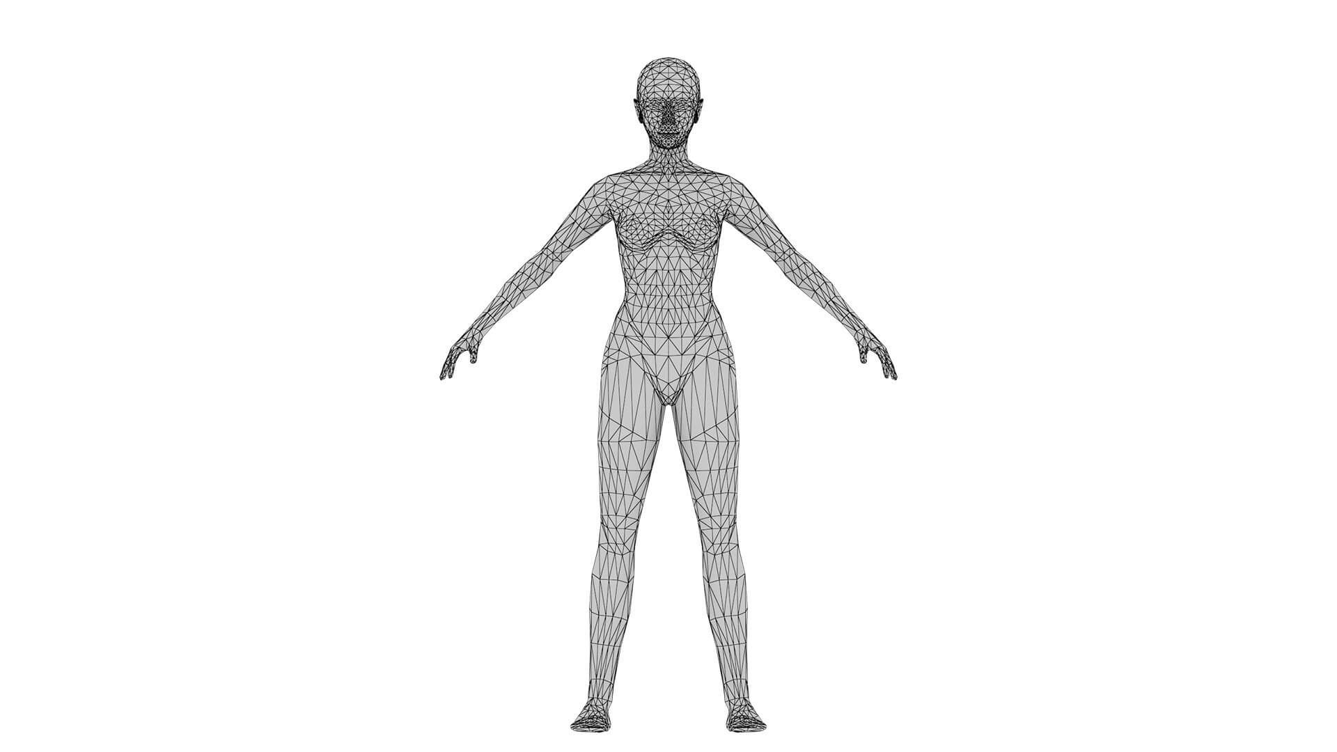Female 6 - 3D Model by jasirkt