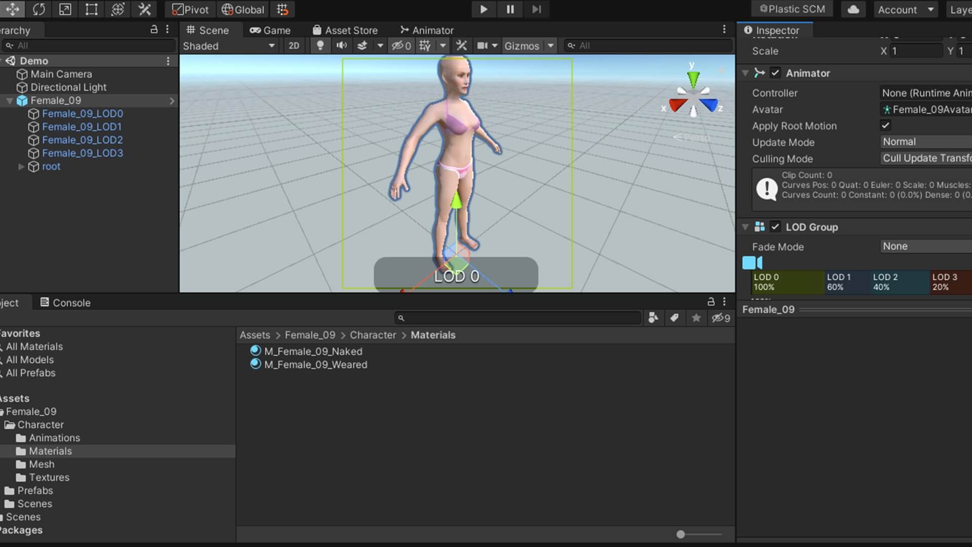 Female 9 - 3D Model by jasirkt