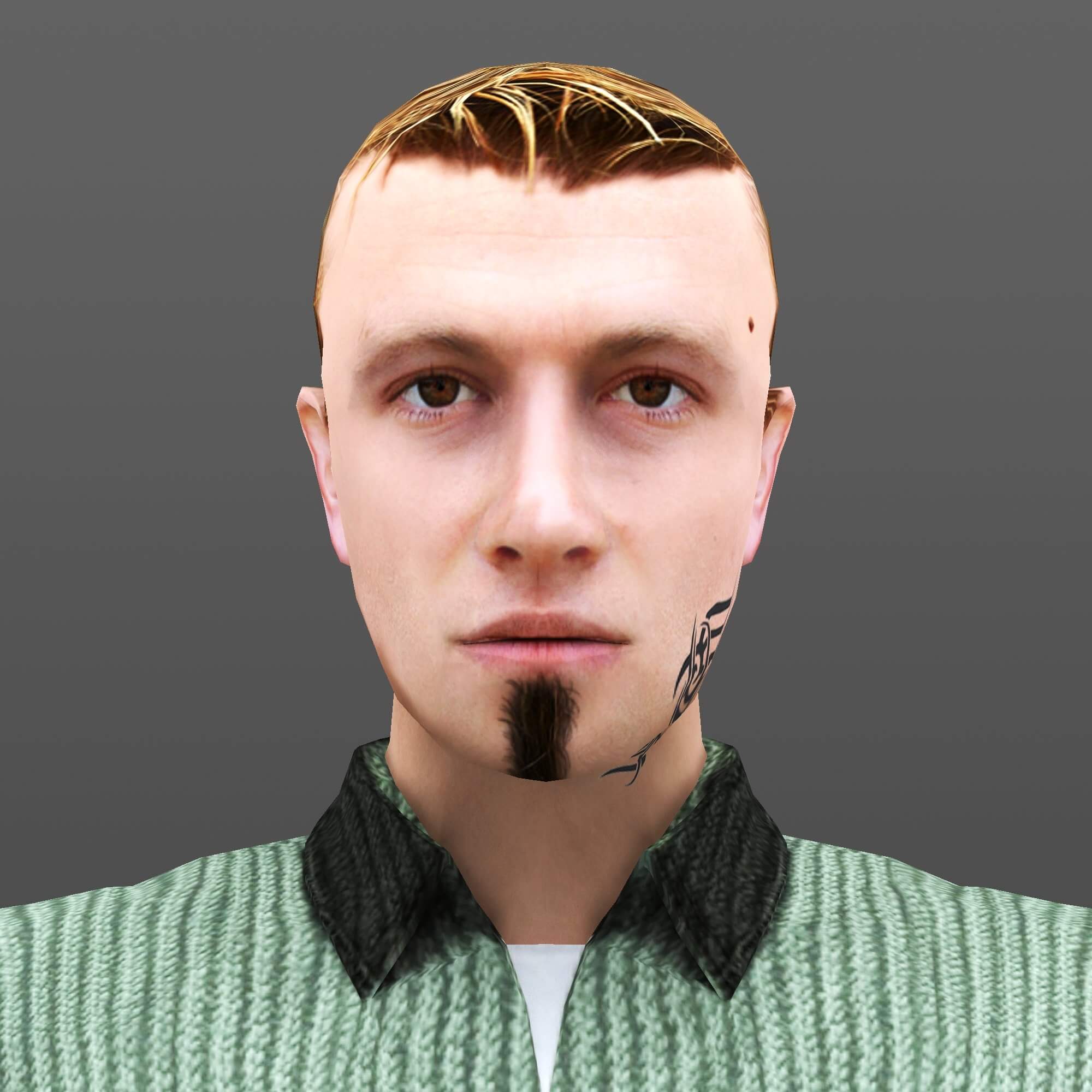 Man 1 To 20 -With 250 Animations 3D Model by jasirkt