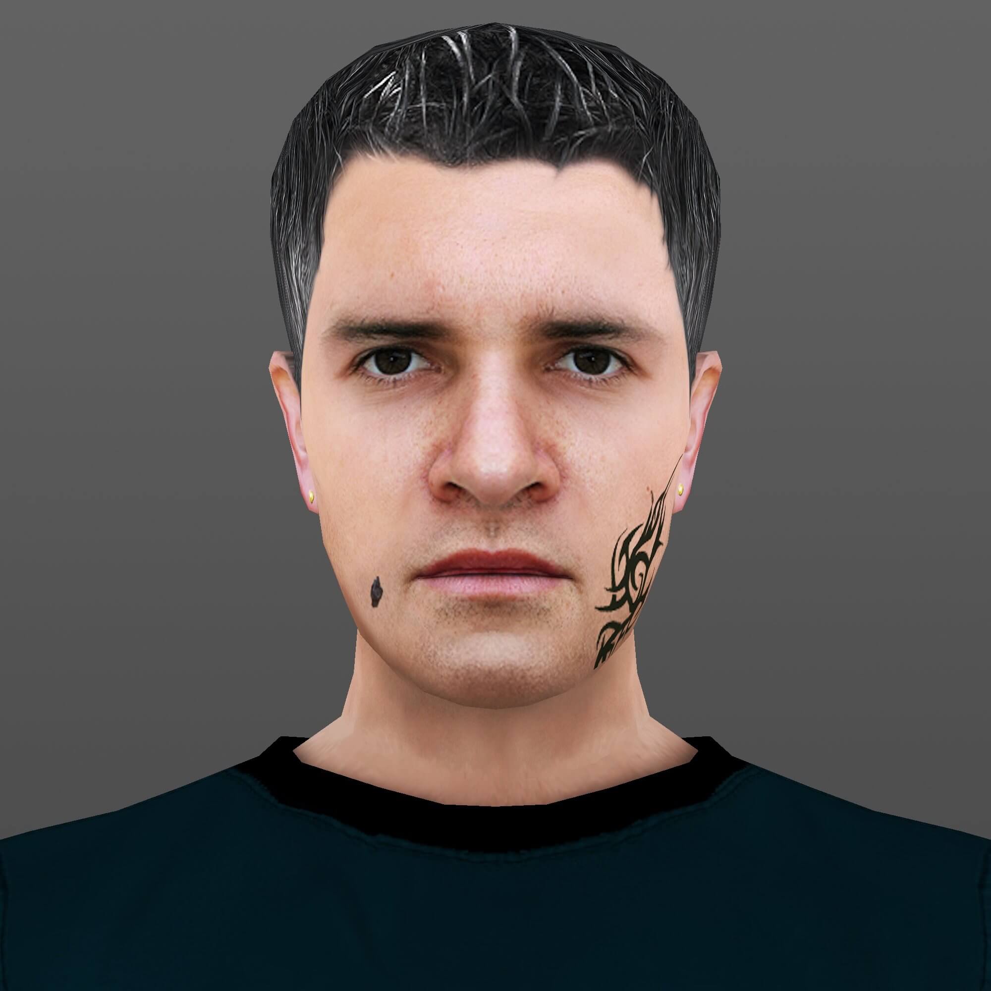 Man 1 To 20 -With 250 Animations 3D Model by jasirkt