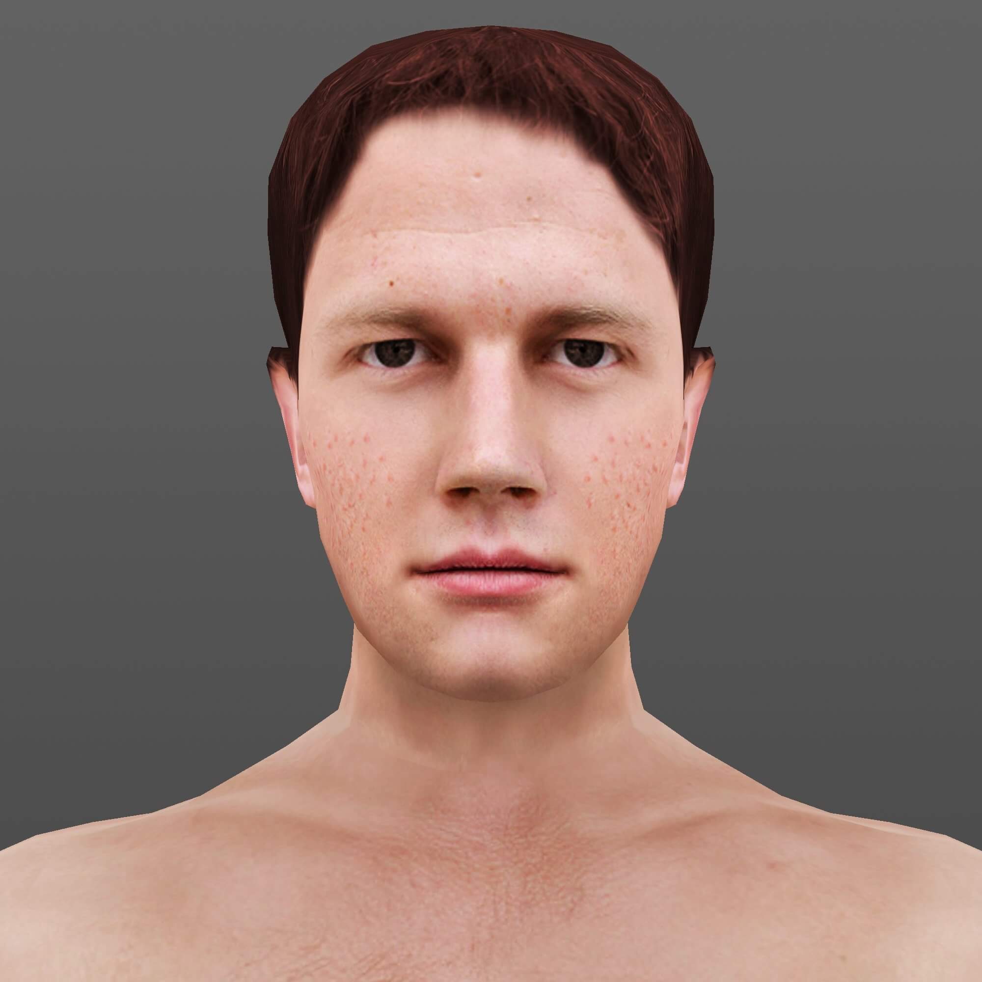 Man 1 To 70 -With 250 Animations 3D Model by jasirkt