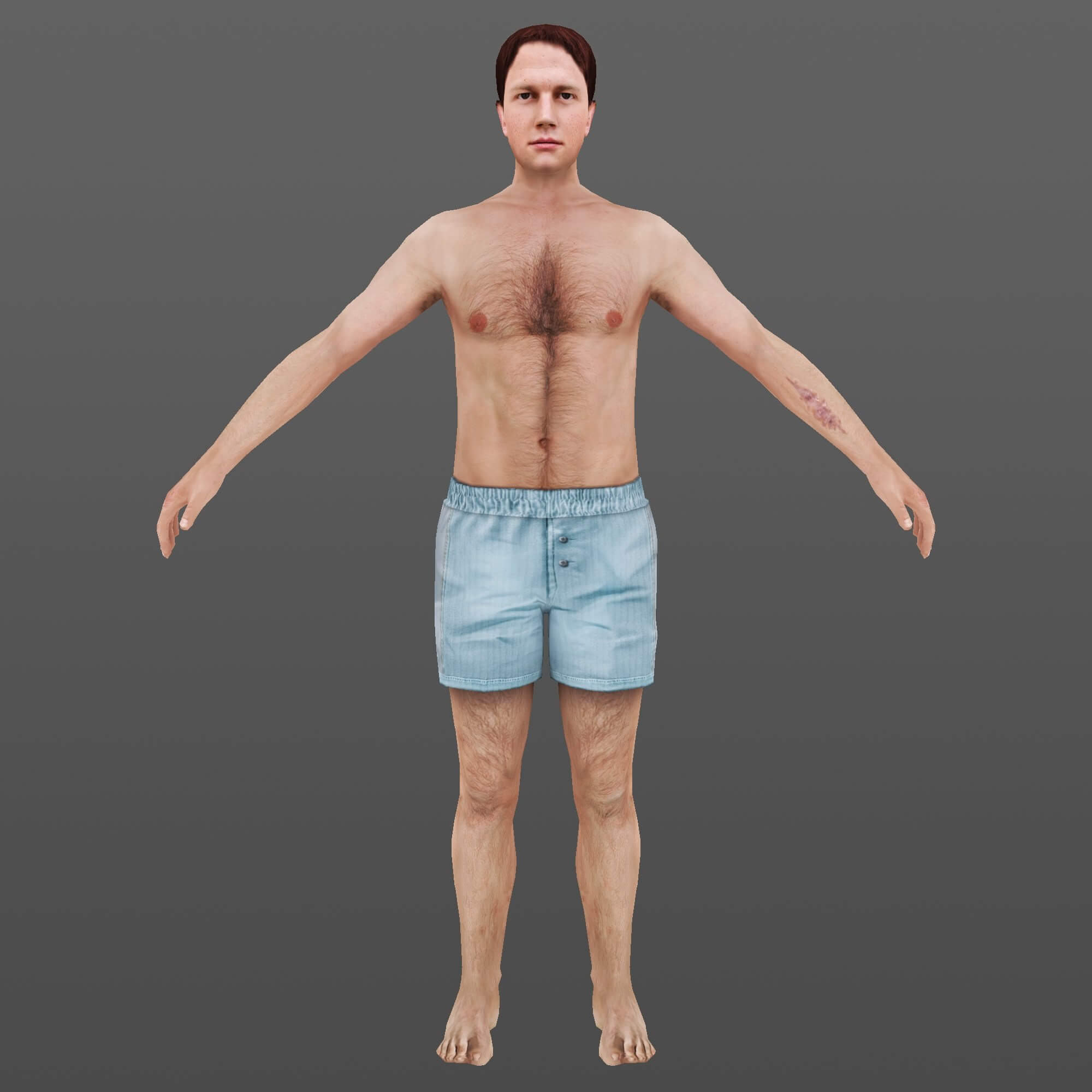 Man 1 To 70 -With 250 Animations 3D Model by jasirkt