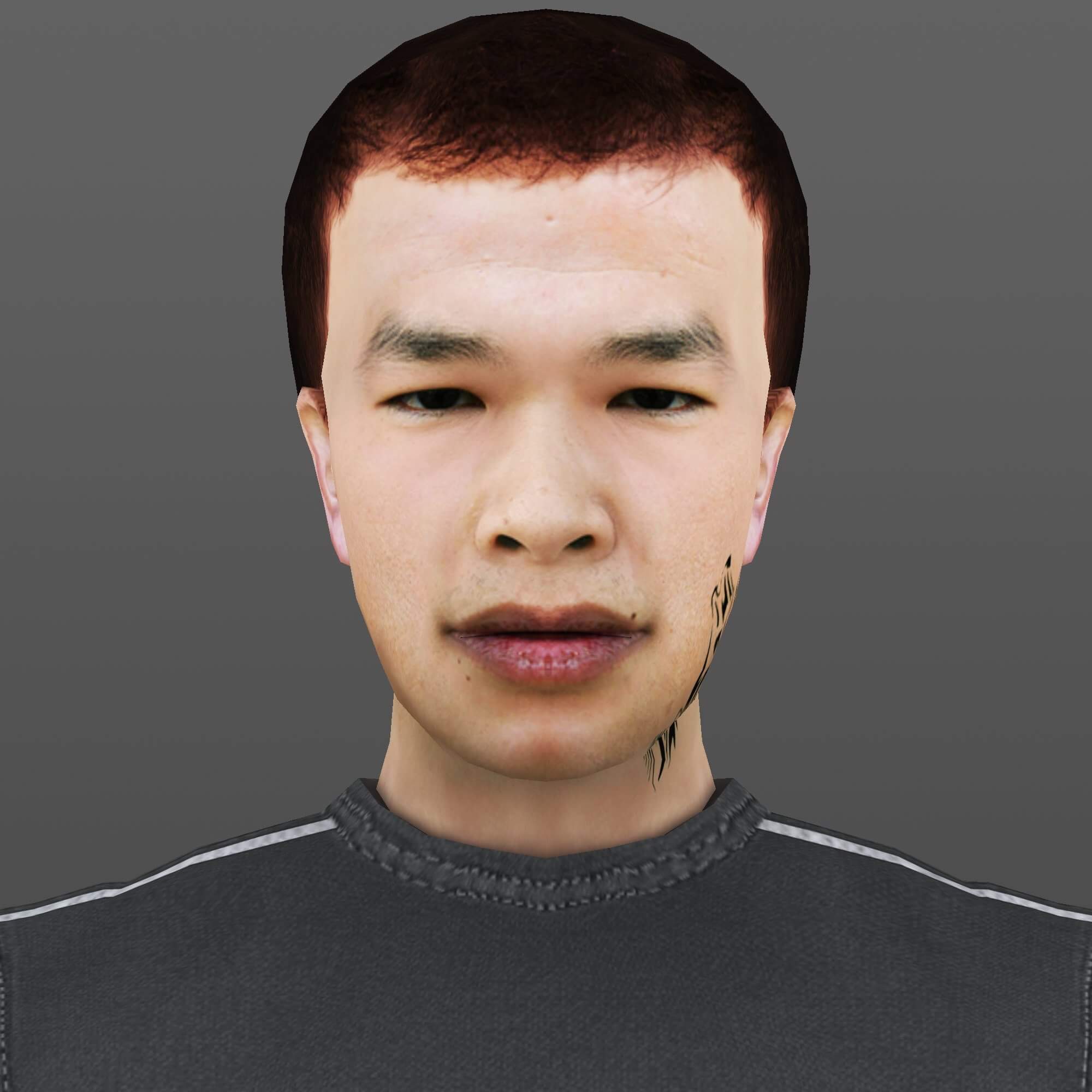 Man 26 -With 250 Animations 3D Model by jasirkt