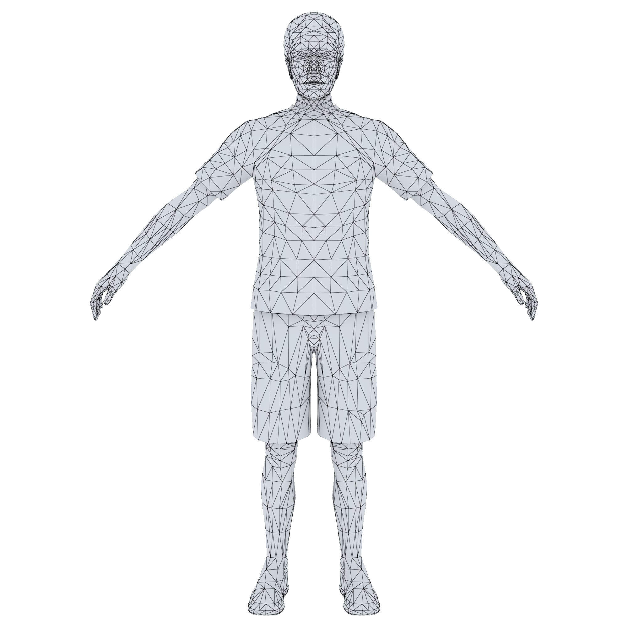 Man 26 -With 250 Animations 3D Model by jasirkt