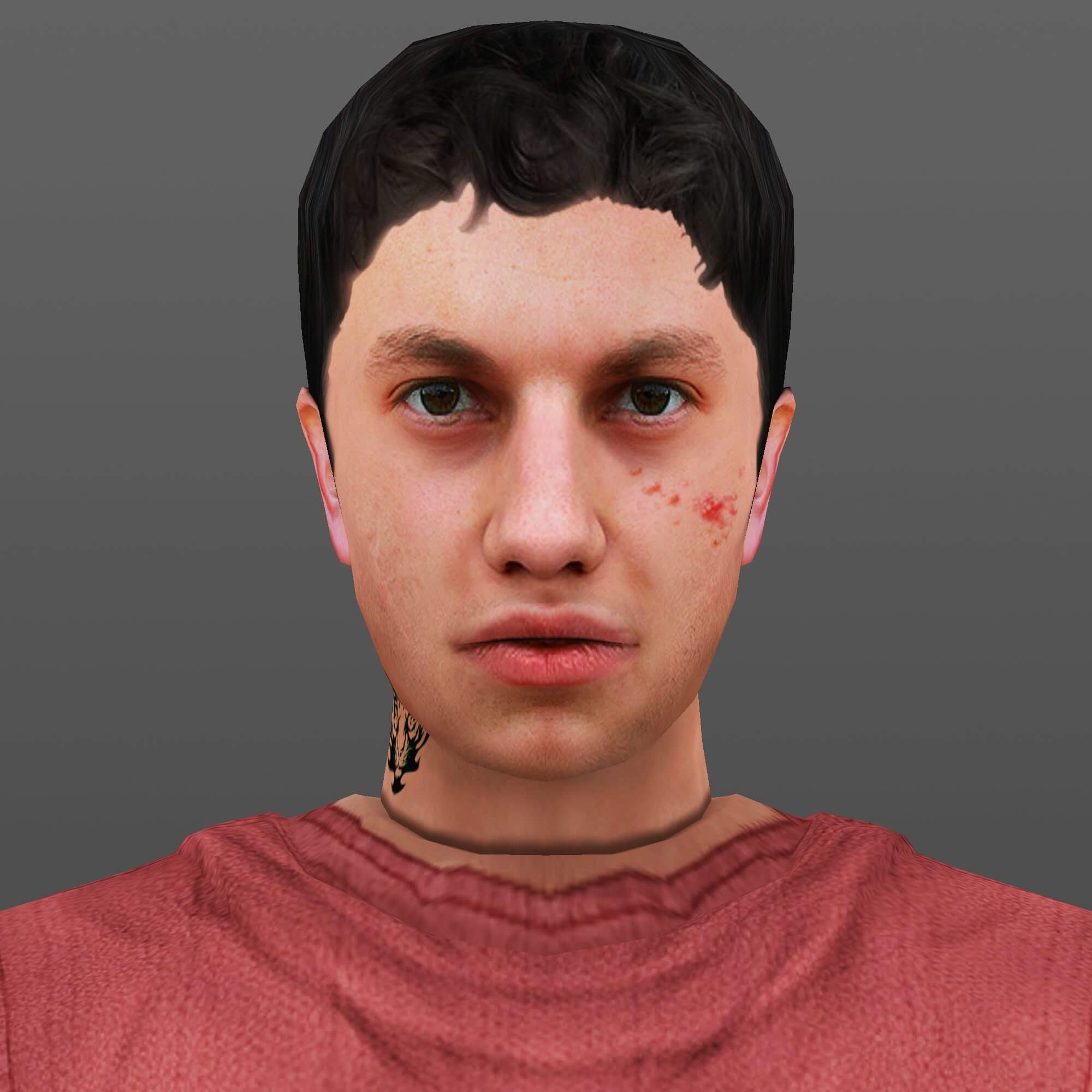 Man 29 -With 250 Animations 3D Model by jasirkt