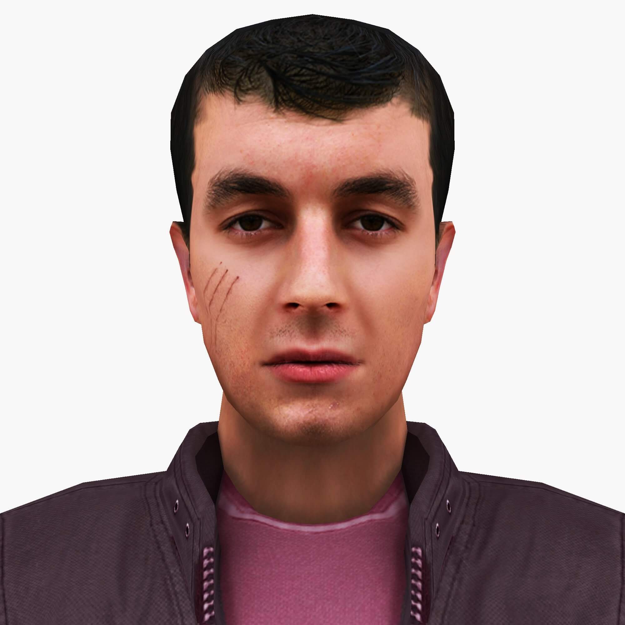 Man 30 -With 250 Animations 3D Model by jasirkt