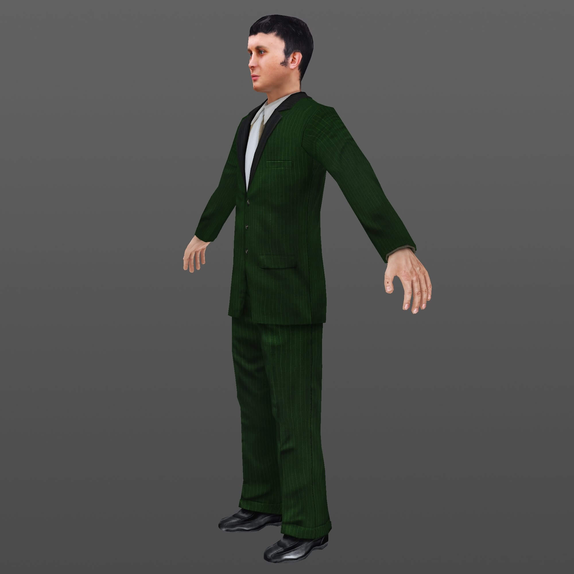 Man 59 -With 250 Animations 3D Model by jasirkt