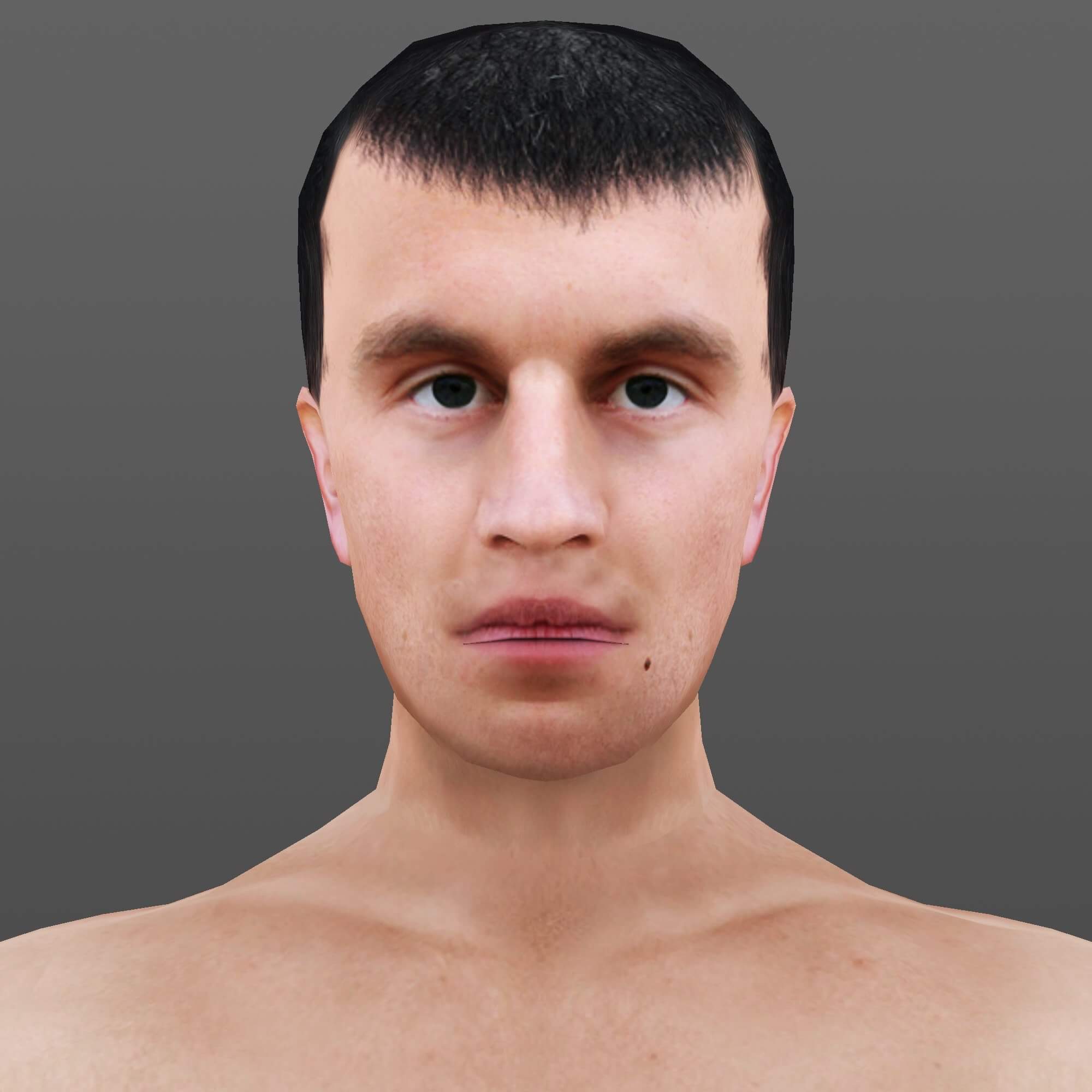 Man 69 -With 250 Animations 3D Model by jasirkt