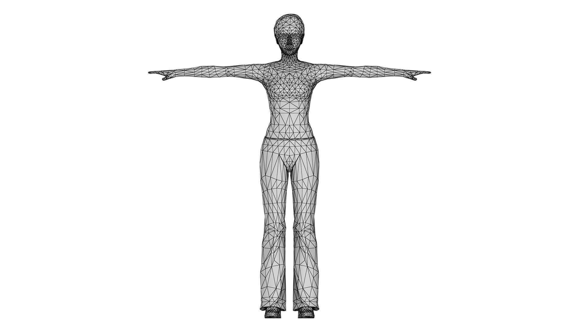 Woman 20 With 52 Animations 32 Morphs - 3D Model by jasirkt