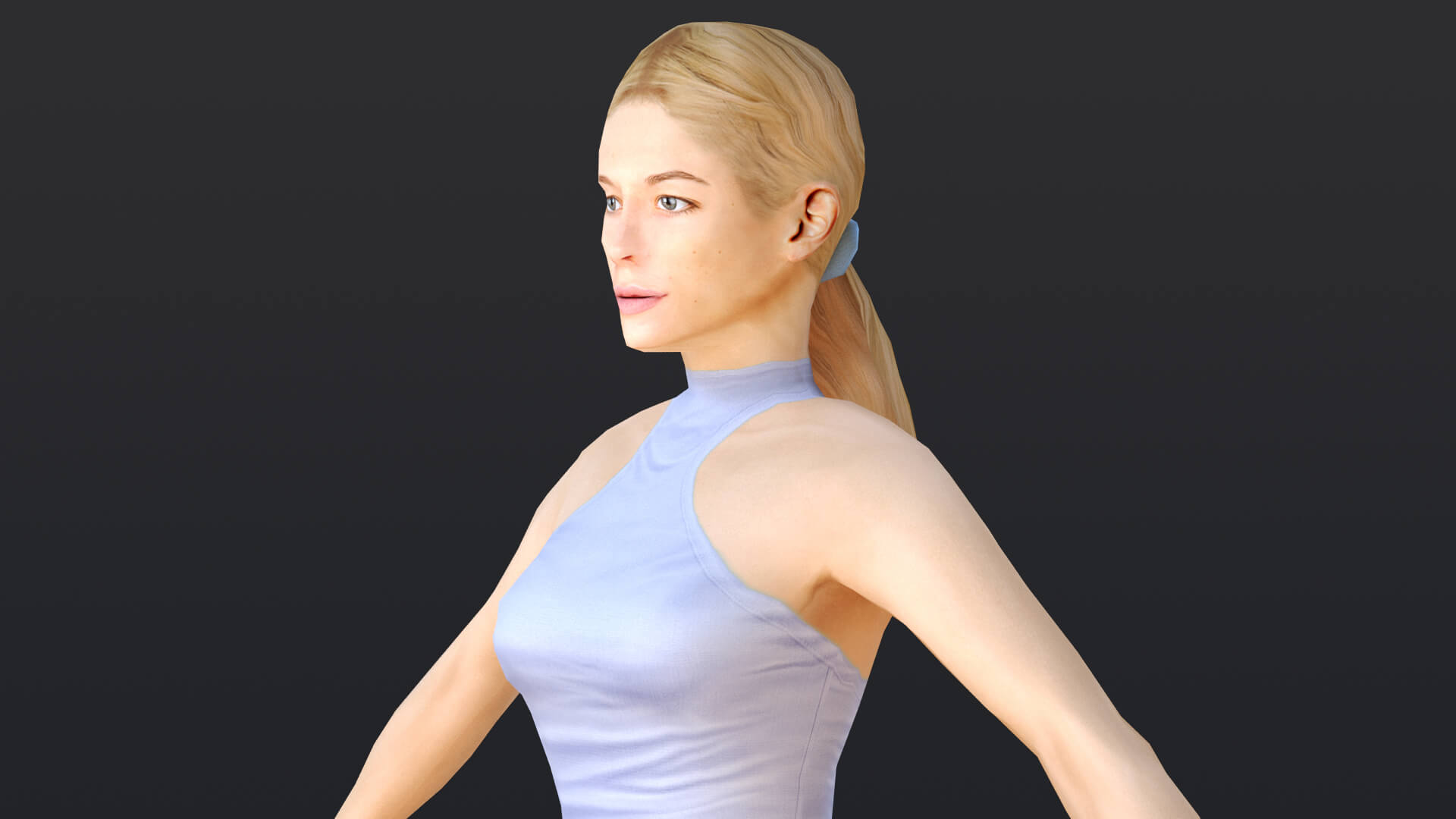 Woman 40 With 52 Animations 32 Morphs - 3D Model by jasirkt
