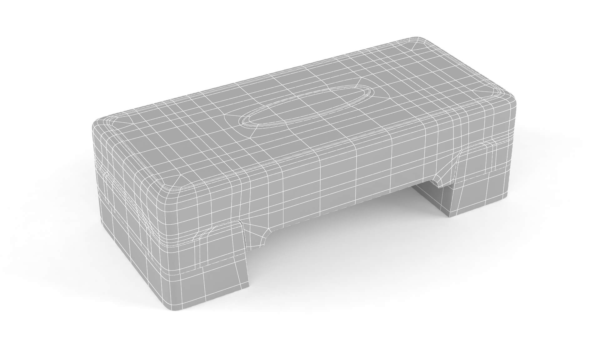 Aerobic Step Platform - 3D Model by Javidan