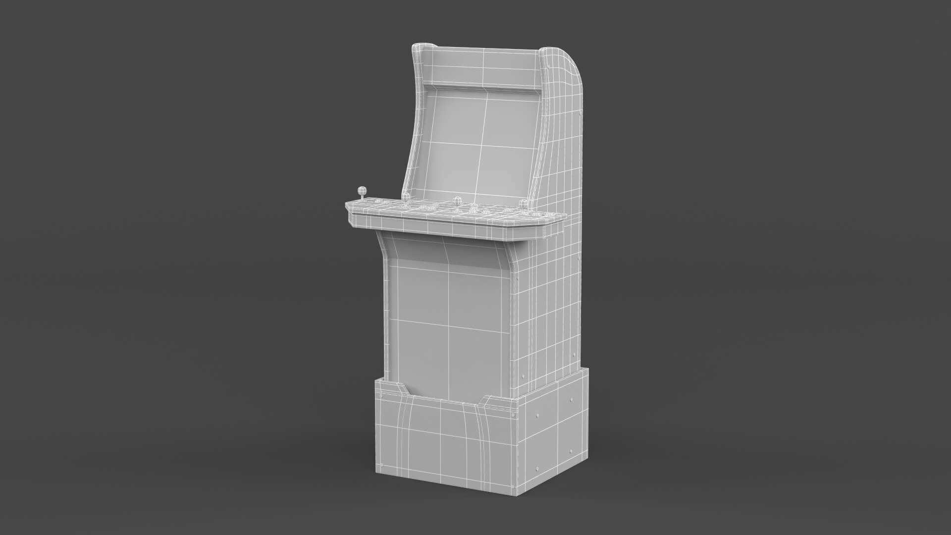Arcade Machine - 3D Model by Javidan