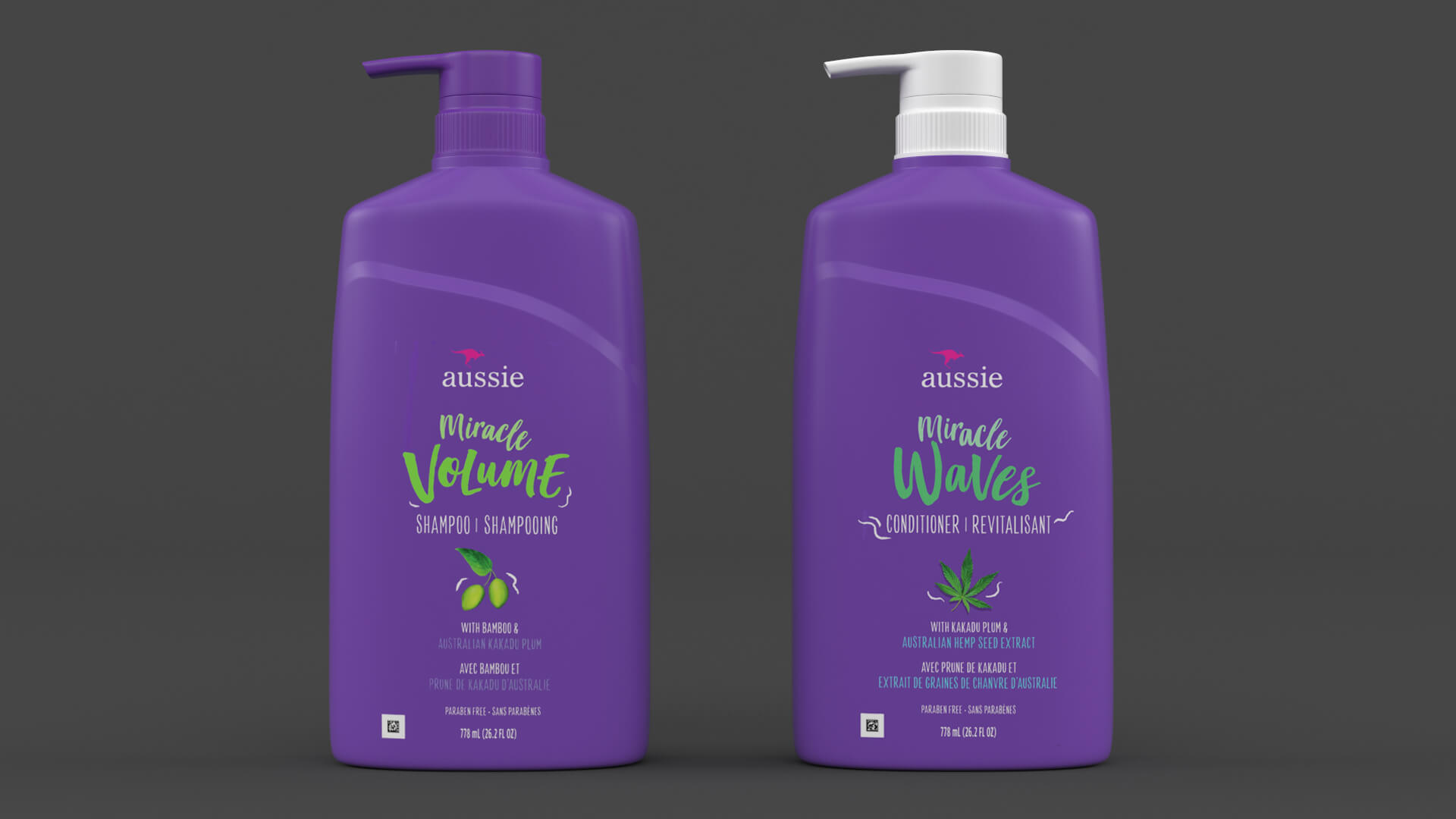 Aussie Shampoo and Conditioner - 3D Model by Javidan