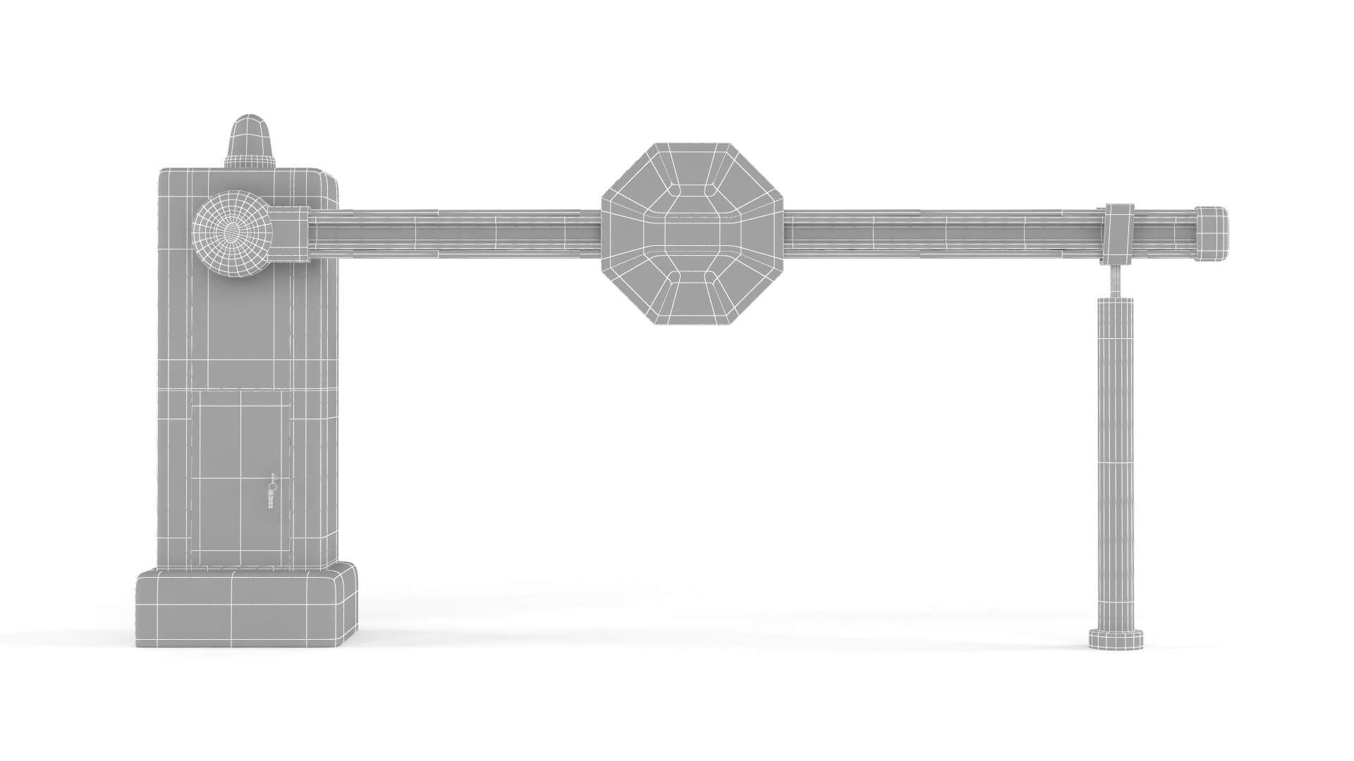Automatic Barrier - 3D Model by Javidan